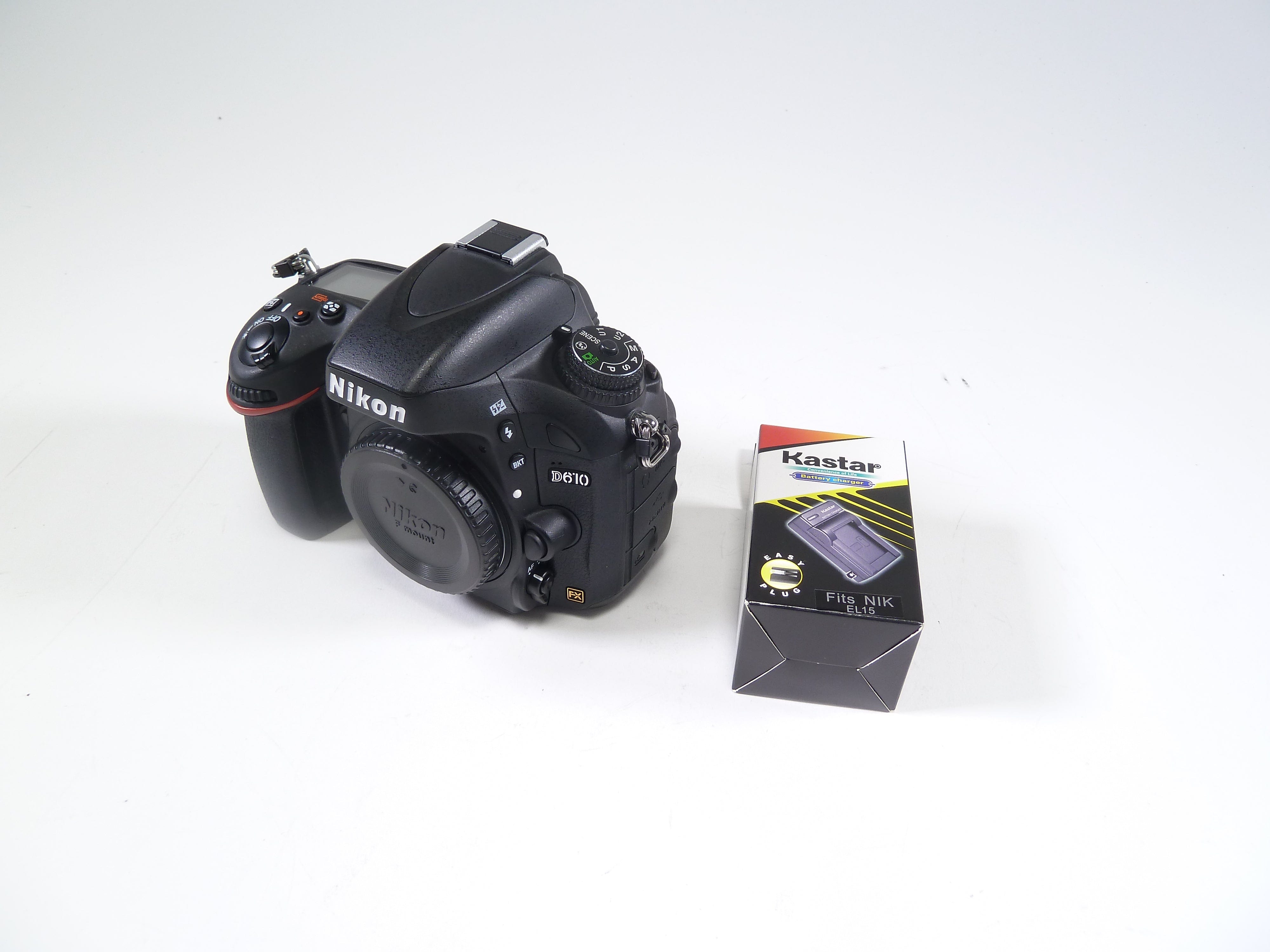 Nikon D610 Body Shutter Count 425 – Camera Exchange