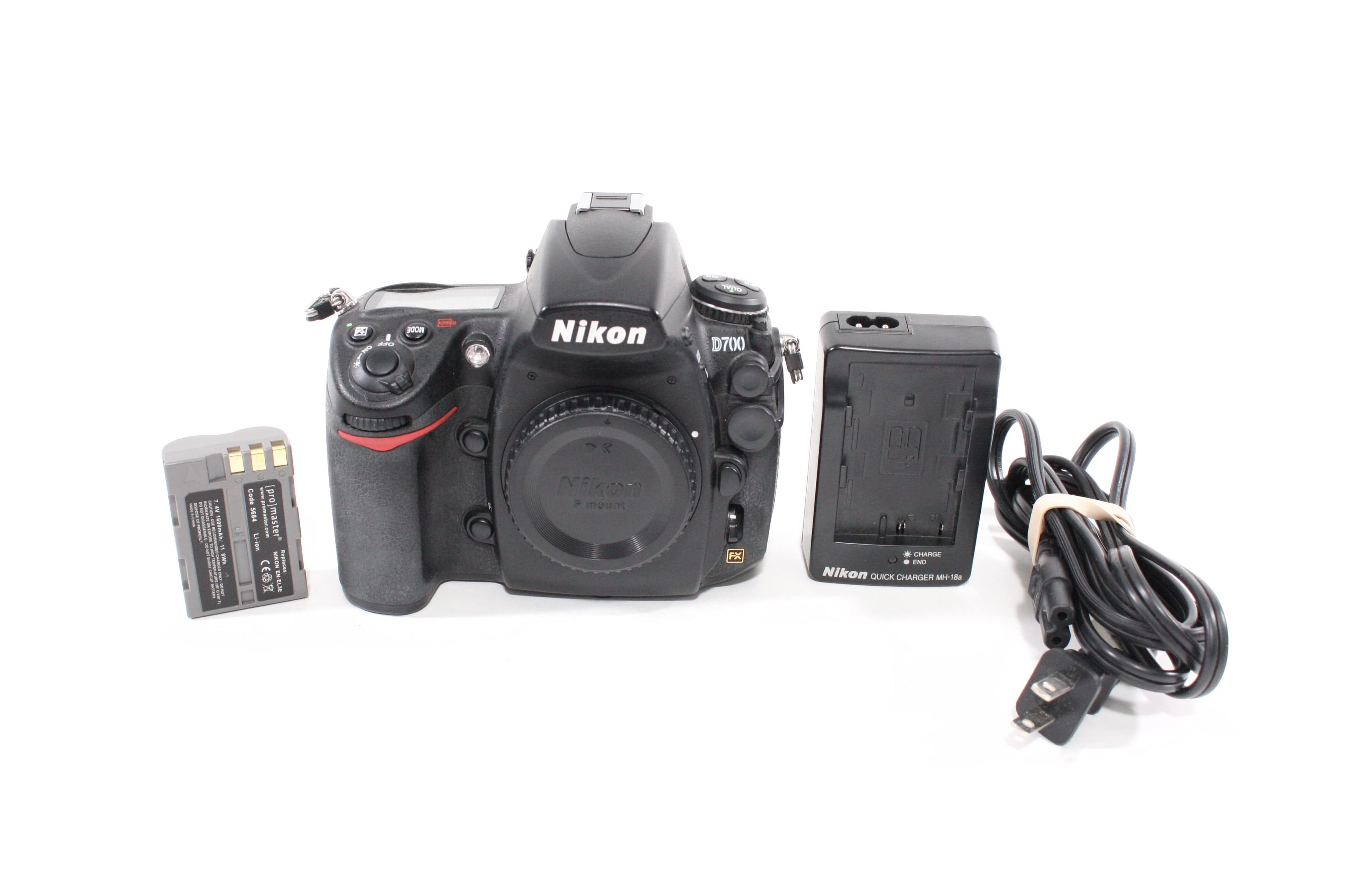 Nikon D700 Body Shutter Count 7260 – Camera Exchange