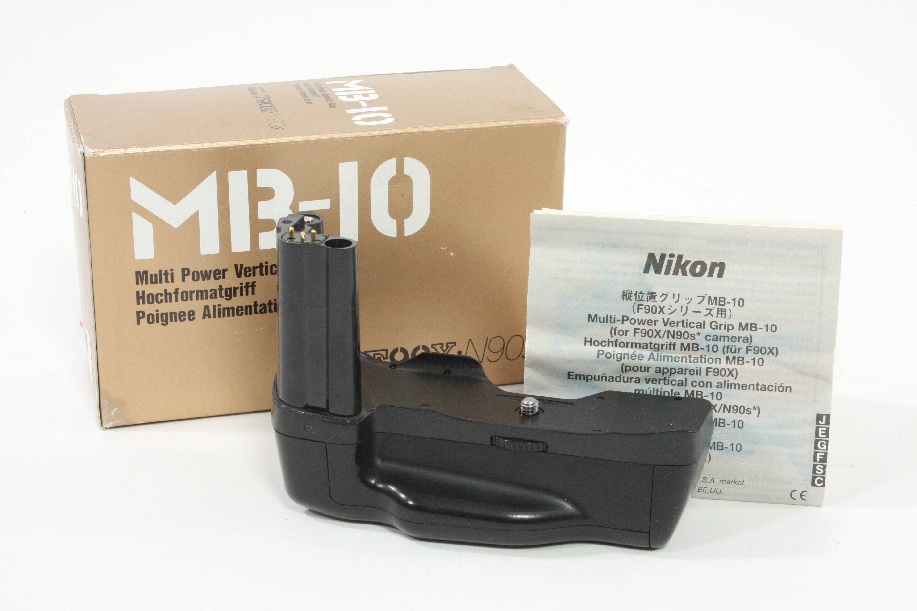 Nikon MB-10 Multi Power Vertical Grip for Nikon F90X - N90s – Camera ...