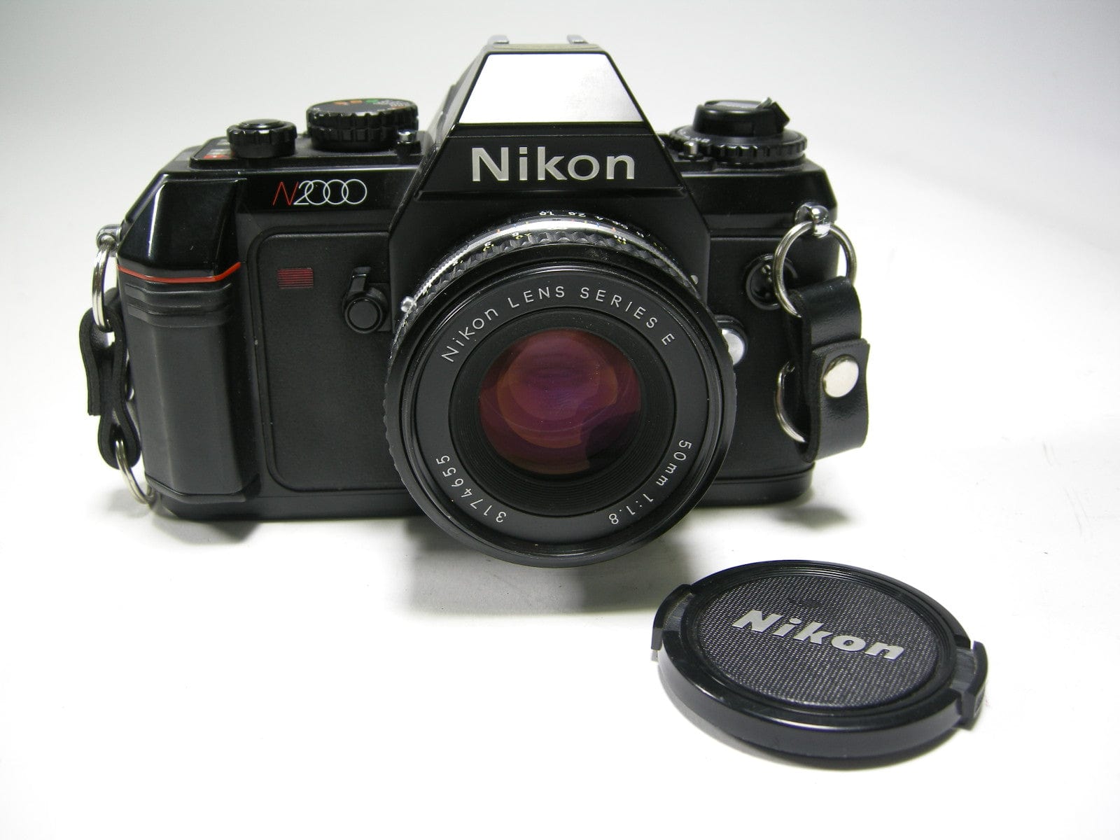 Nikon N2000 35mm SLR camera w/50mm f1.7 Series E lens – Camera Exchange