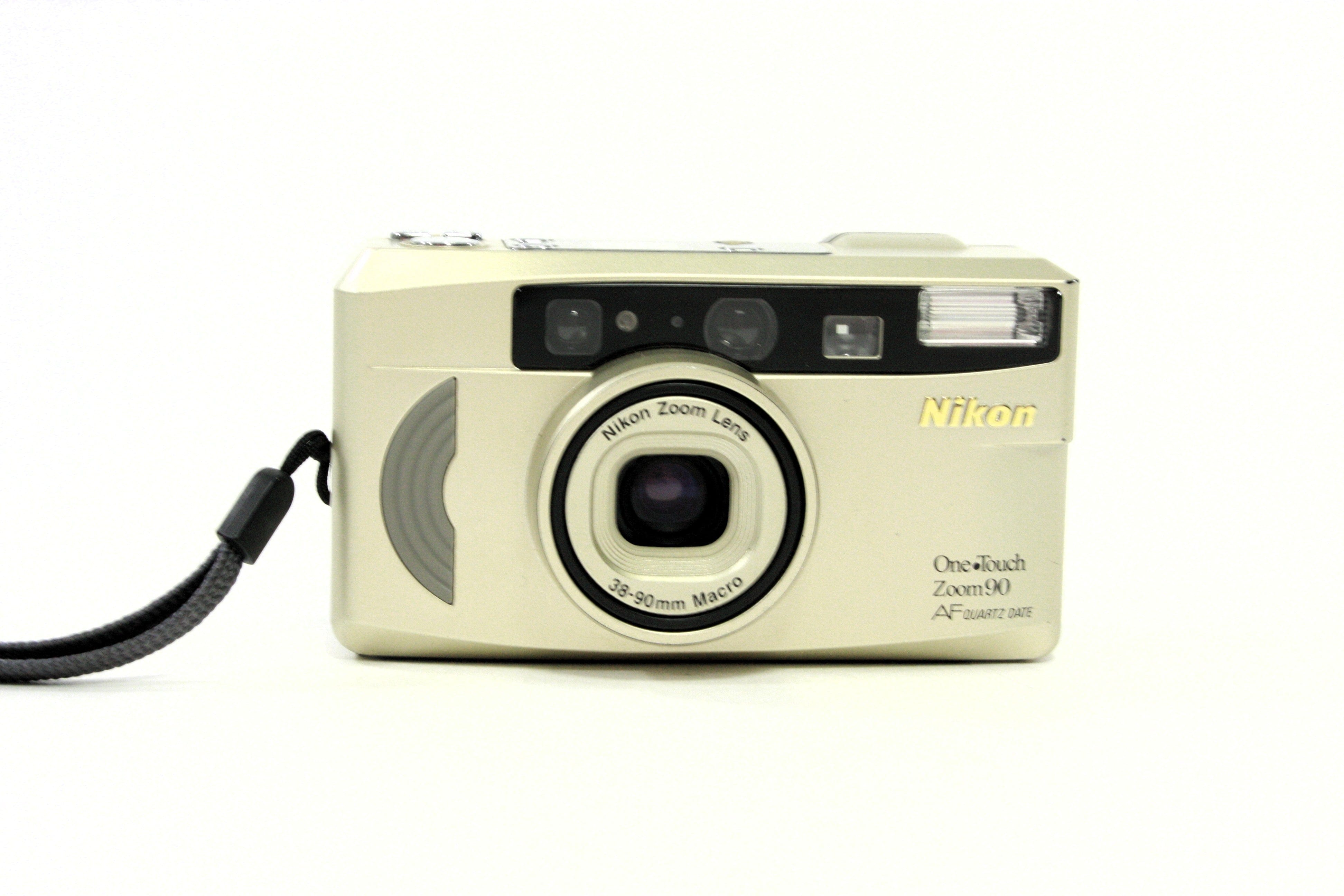 Nikon One Touch Zoom 90 AF QD 35mm Film Point and Shoot Camera – Camera ...