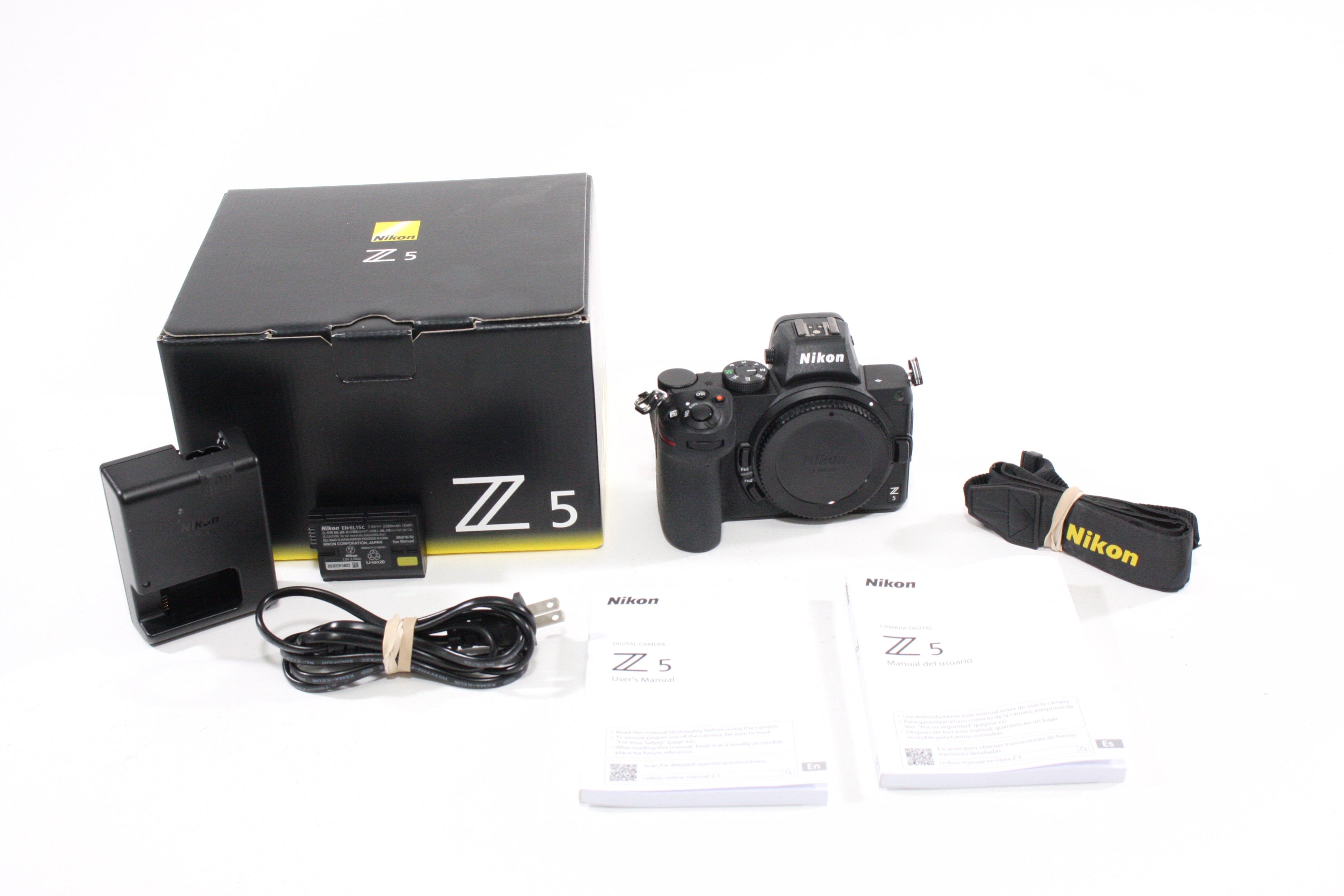 Nikon Z5 Body Shutter Count 34362 – Camera Exchange