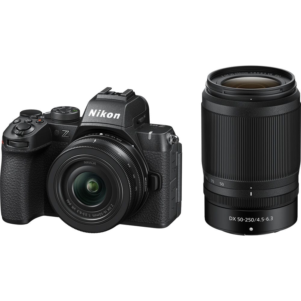 Nikon Z50 II Mirrorless Camera with 16-50mm & 50-250mm Lenses - Nikon ...