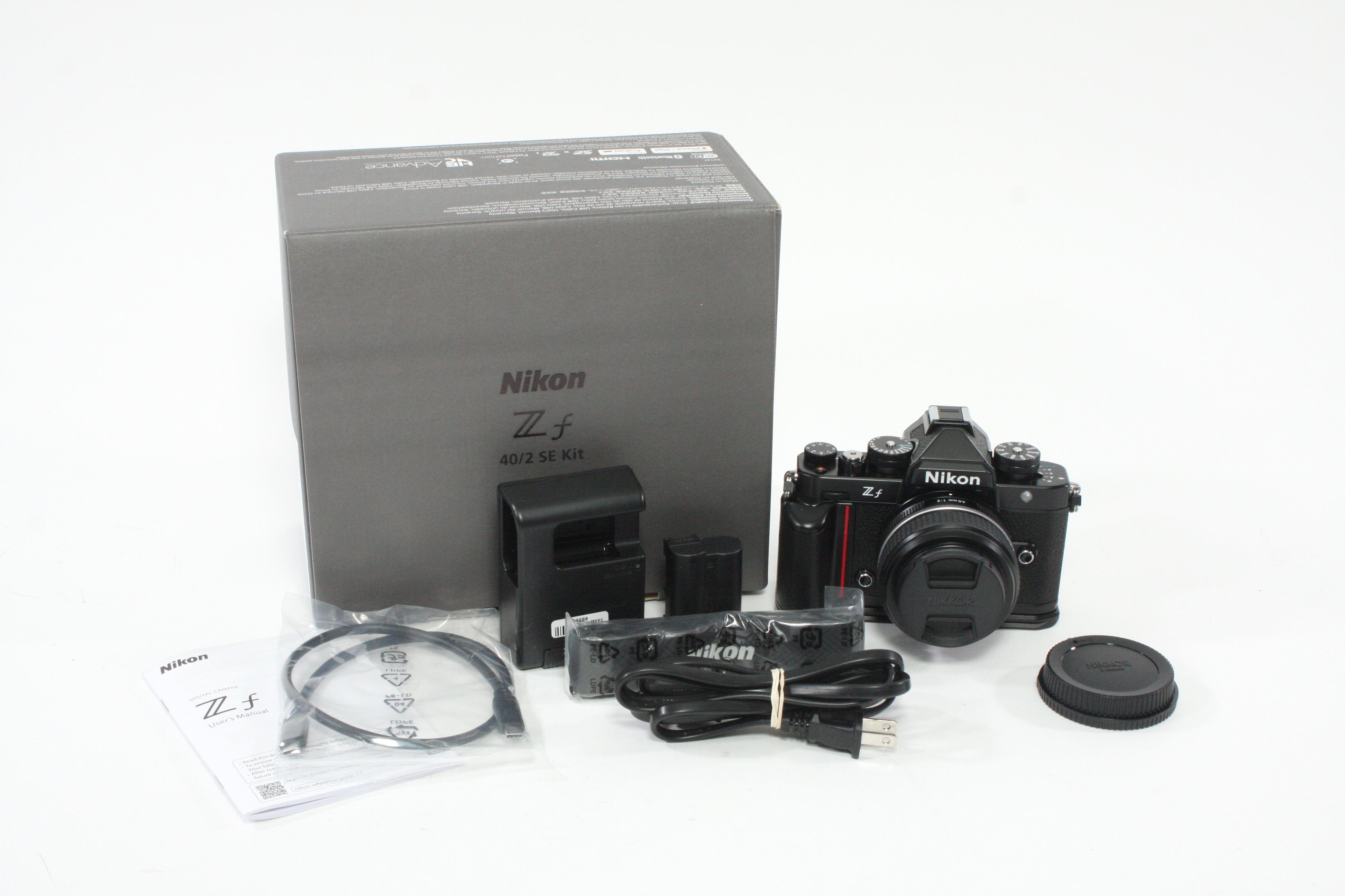 Nikon Zf with 40mm f/2 and Neewer L-Shape Grip - Shutter Count only 44 ...