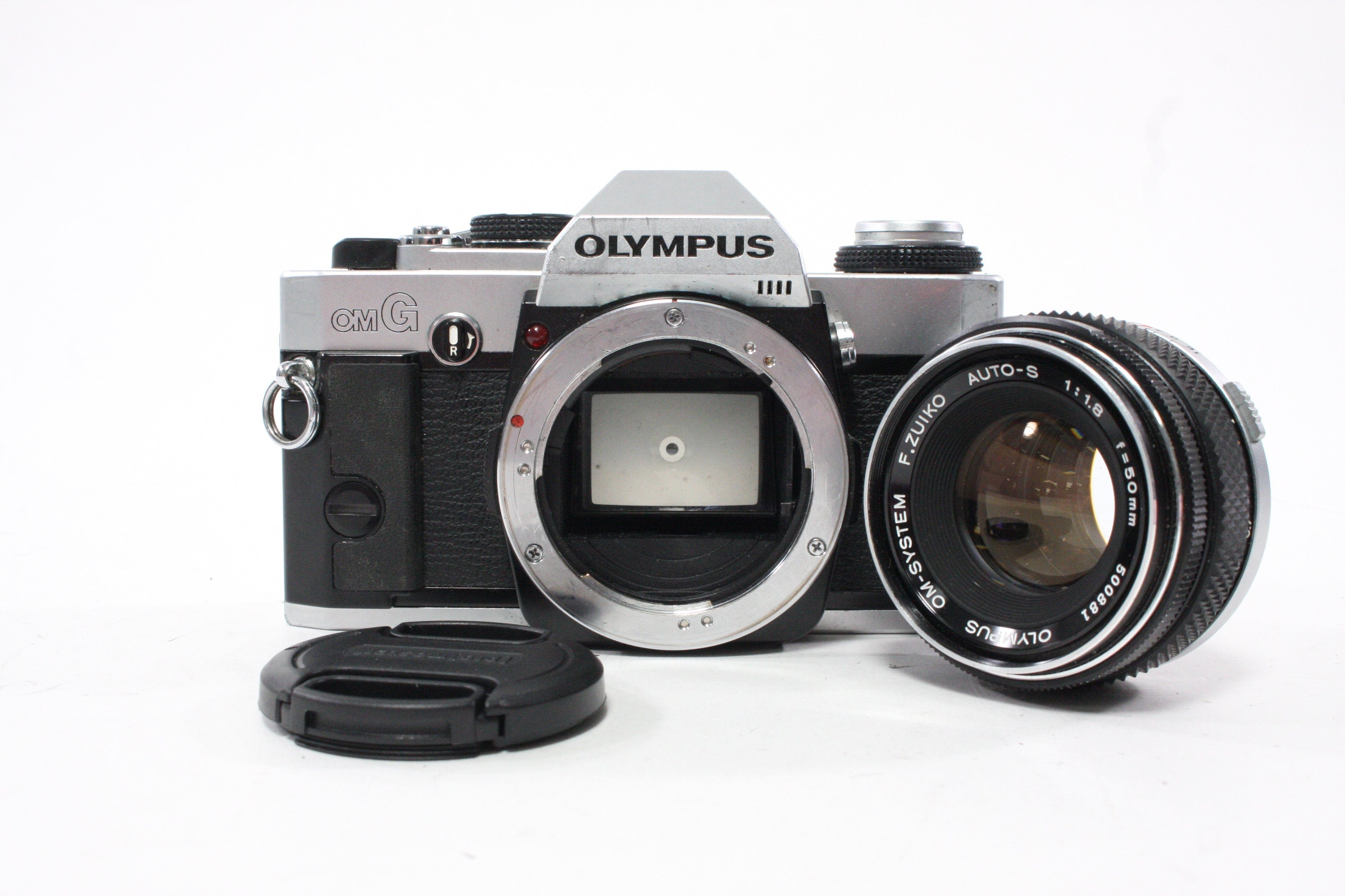 Olympus OM-G 35mm SLR Camera with 50mm f/1.8 Lens – Camera Exchange