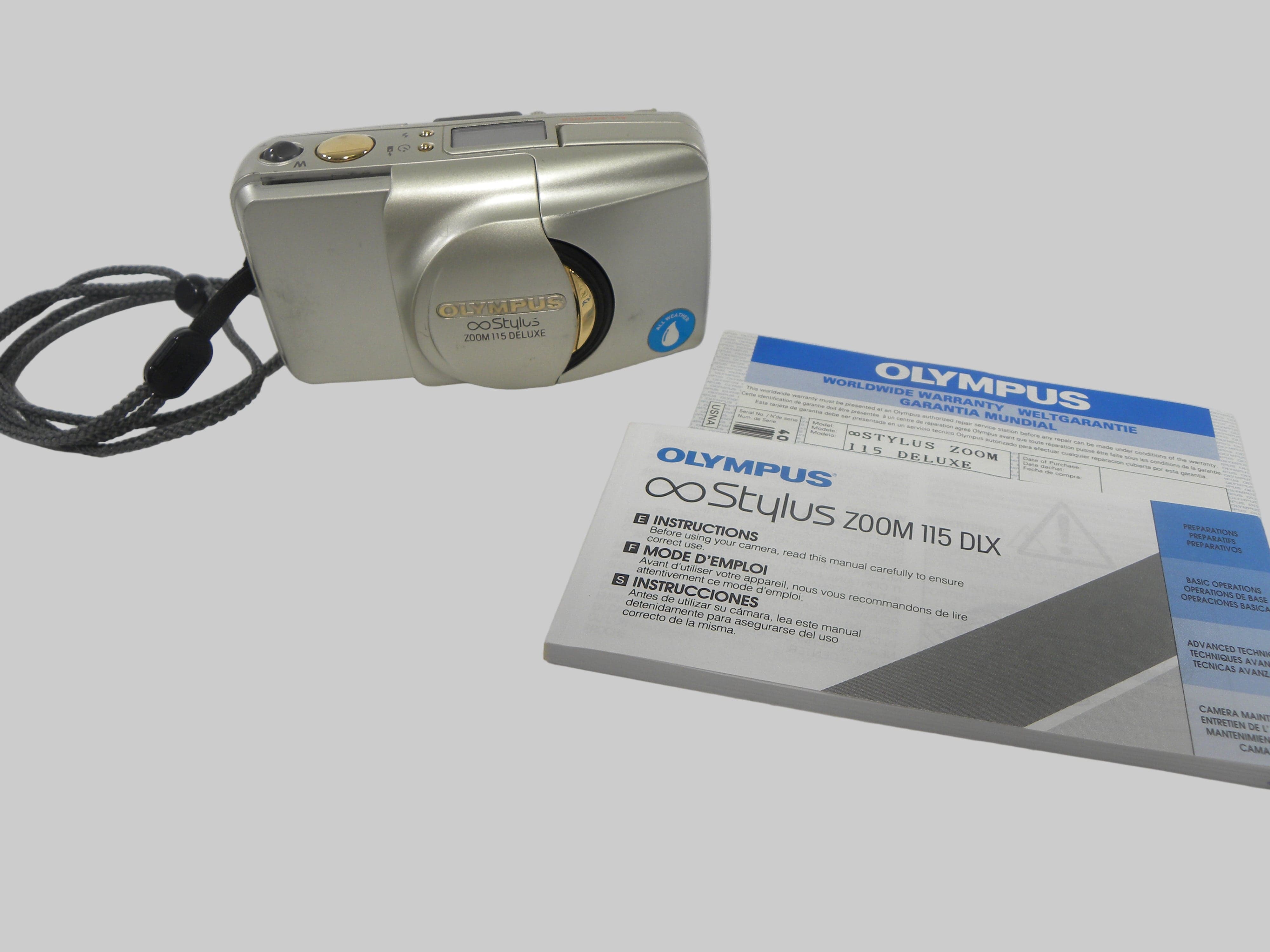 Olympus Stylus Zoom 115 Deluxe 35mm Camera – Camera Exchange