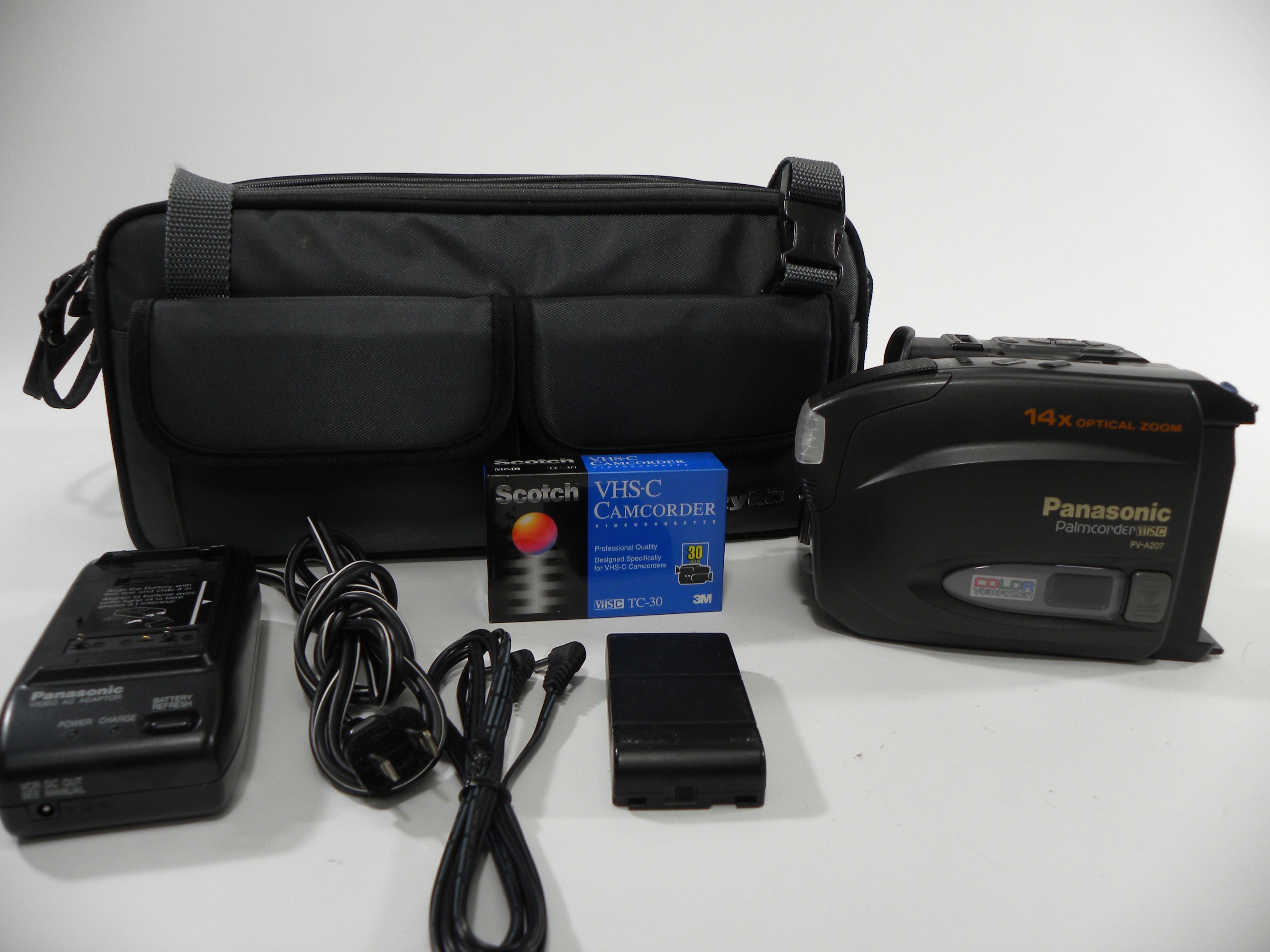 Panasonic Palmcorder PV-A207 VHS-C Camcorder – Camera Exchange