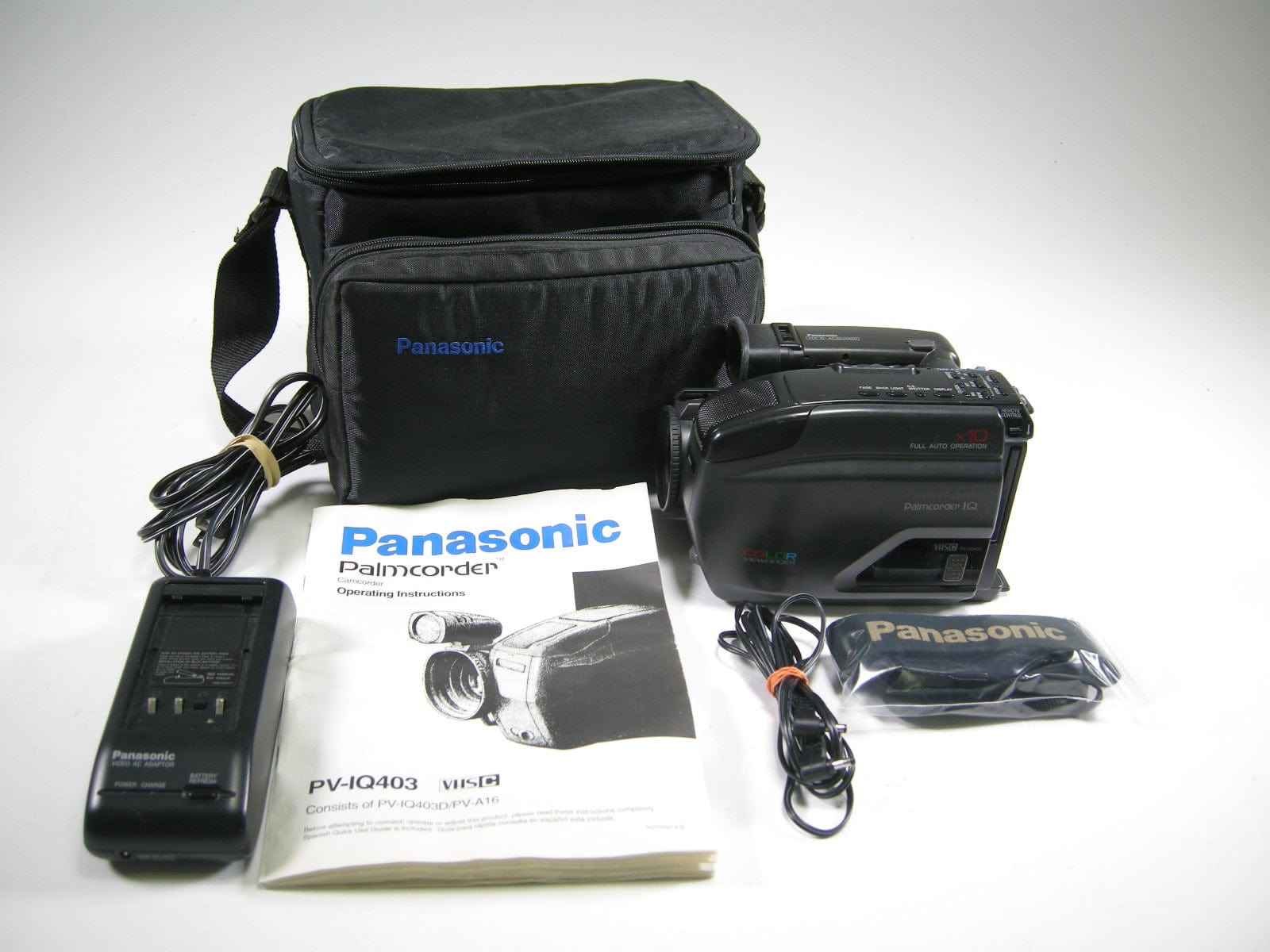 Panasonic PV-IQ403 VHSc Camcorder – Camera Exchange