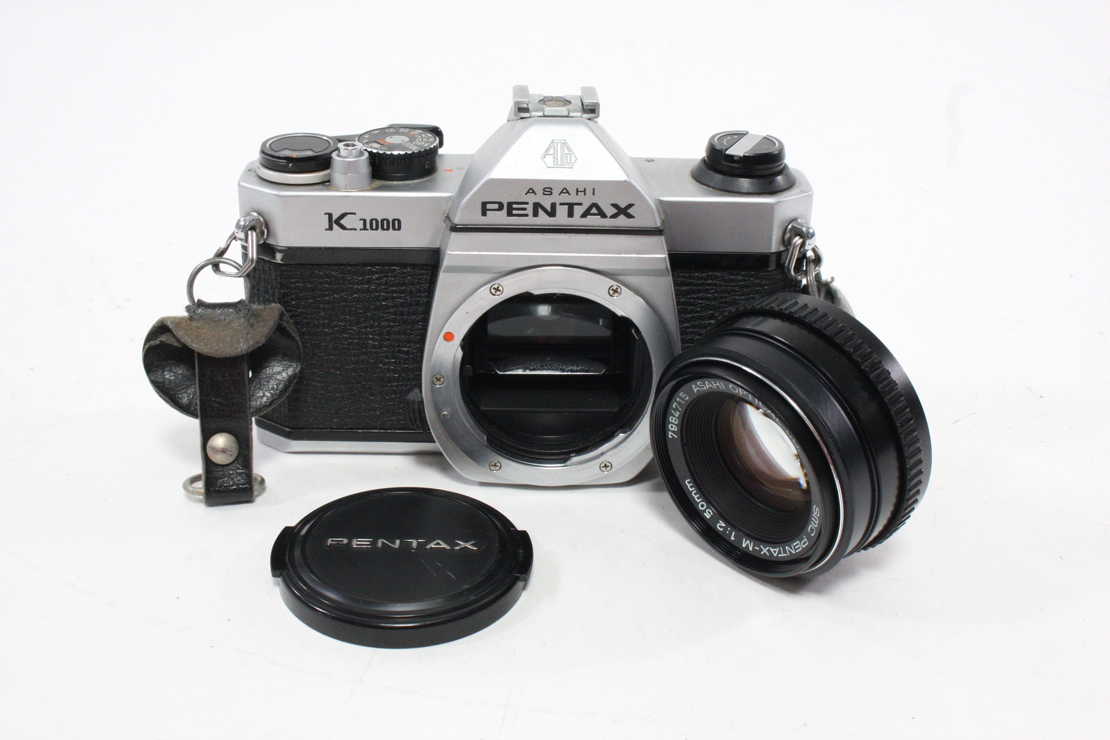 Pentax K1000 35mm SLR Camera with Pentax M 50mm f/2 Lens – Camera Exchange