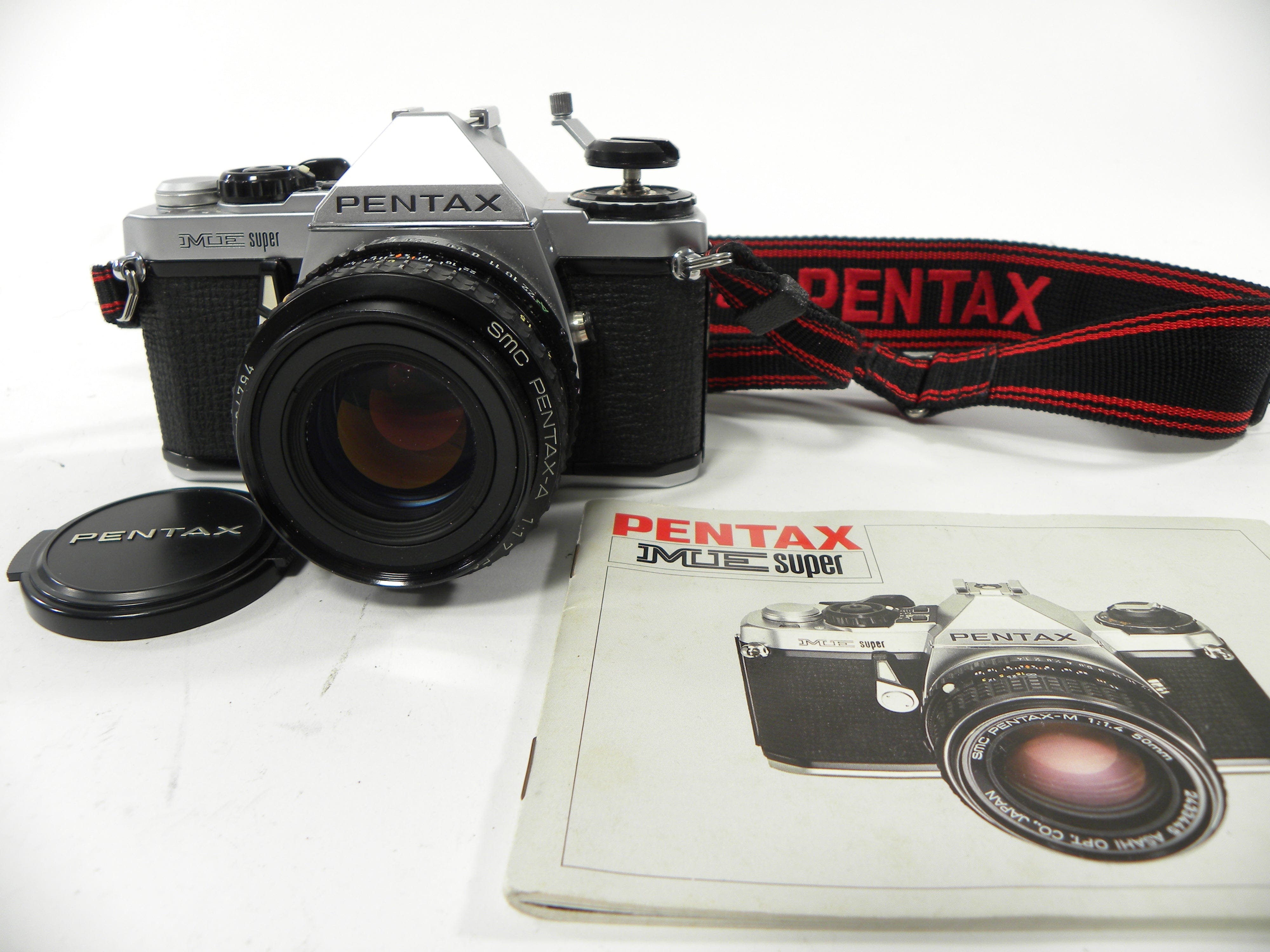 Pentax ME Super 35mm SLR w/SMC Pentax-A 50mm f1.7 – Camera Exchange