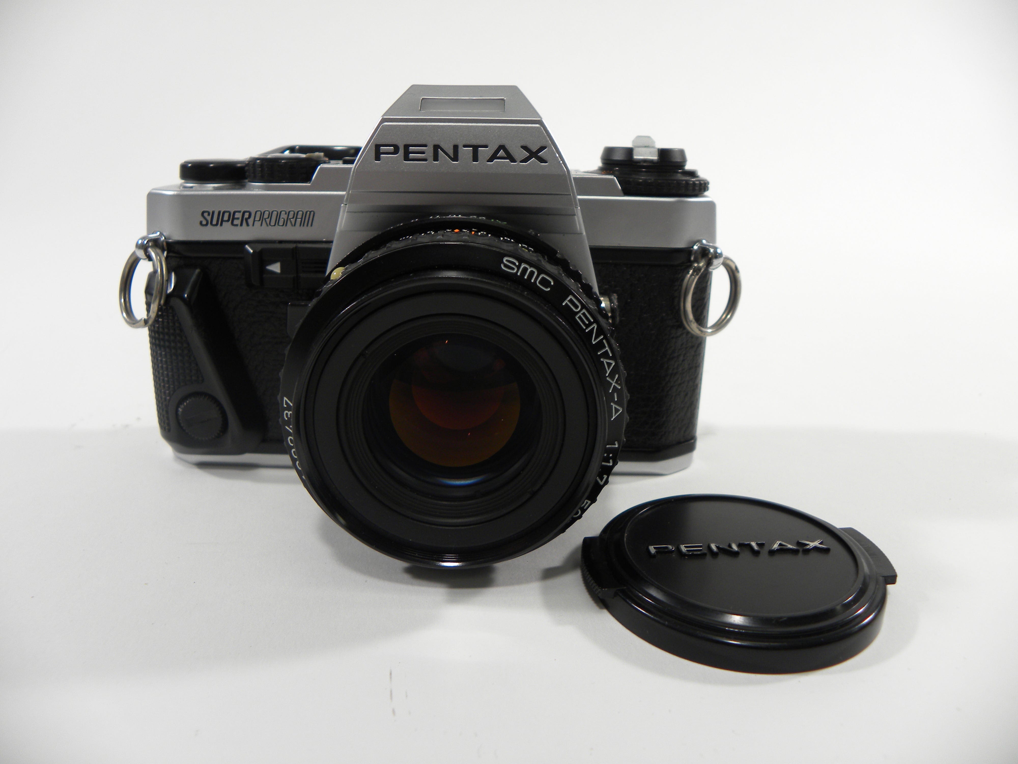 Pentax Super Program 35mm SLR w/SMC Pentax-A 50mm f1.7 – Camera Exchange