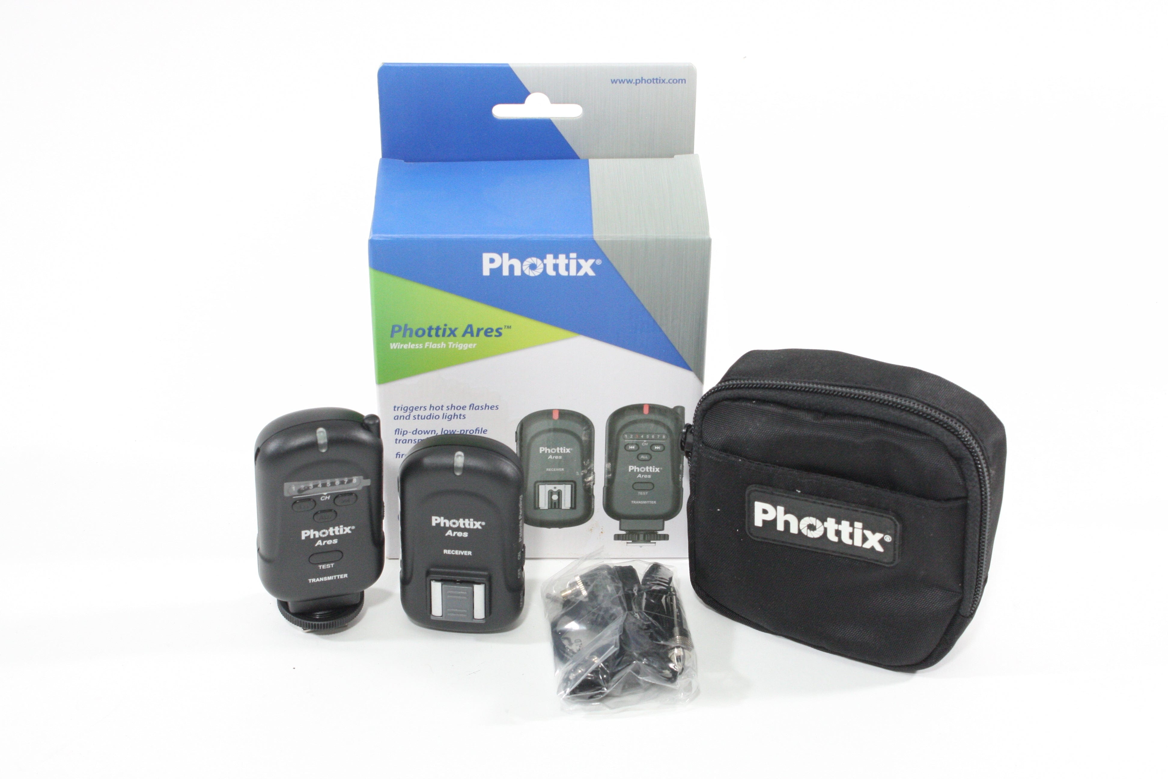 Phottix Ares Wireless Flash Trigger Receiver & Transmitter – Camera ...