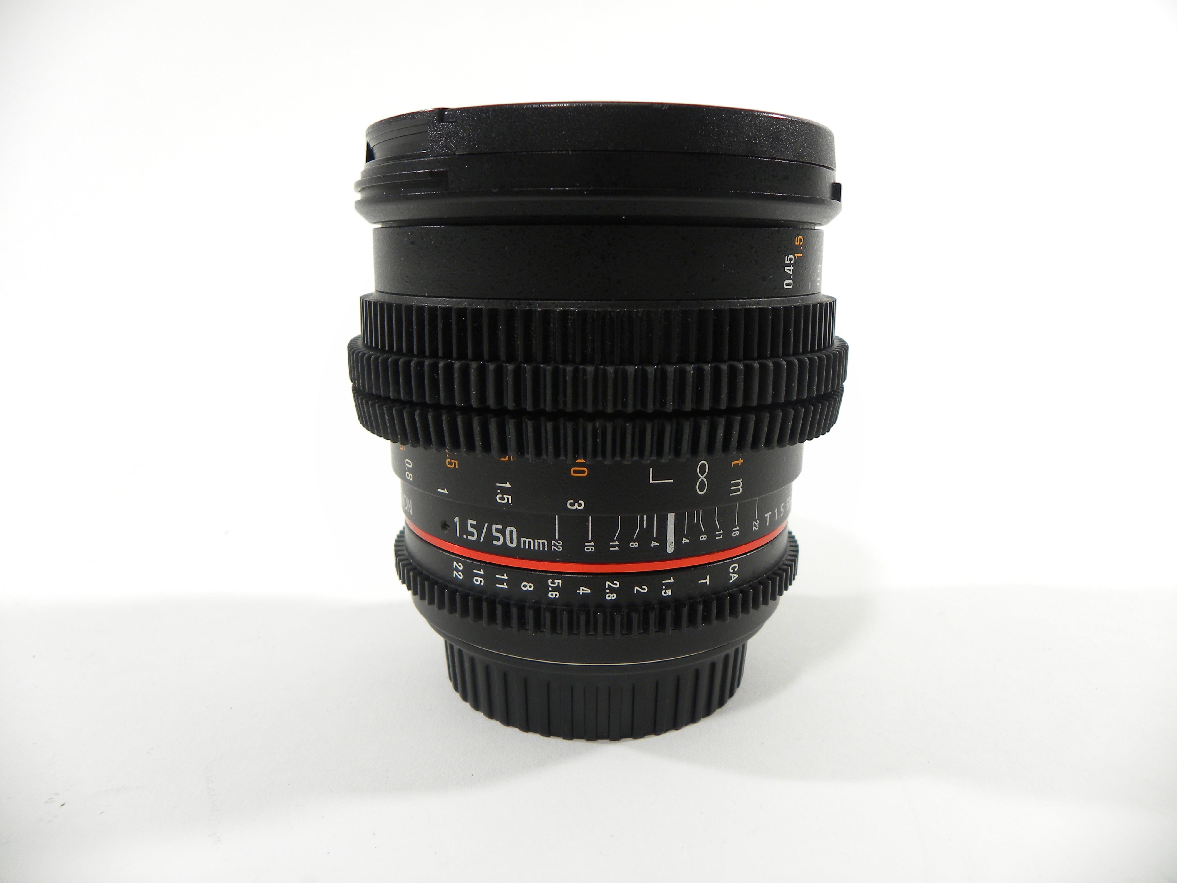 Rokinon 50mm f1.5 AS UMC Canon EF Mount – Camera Exchange