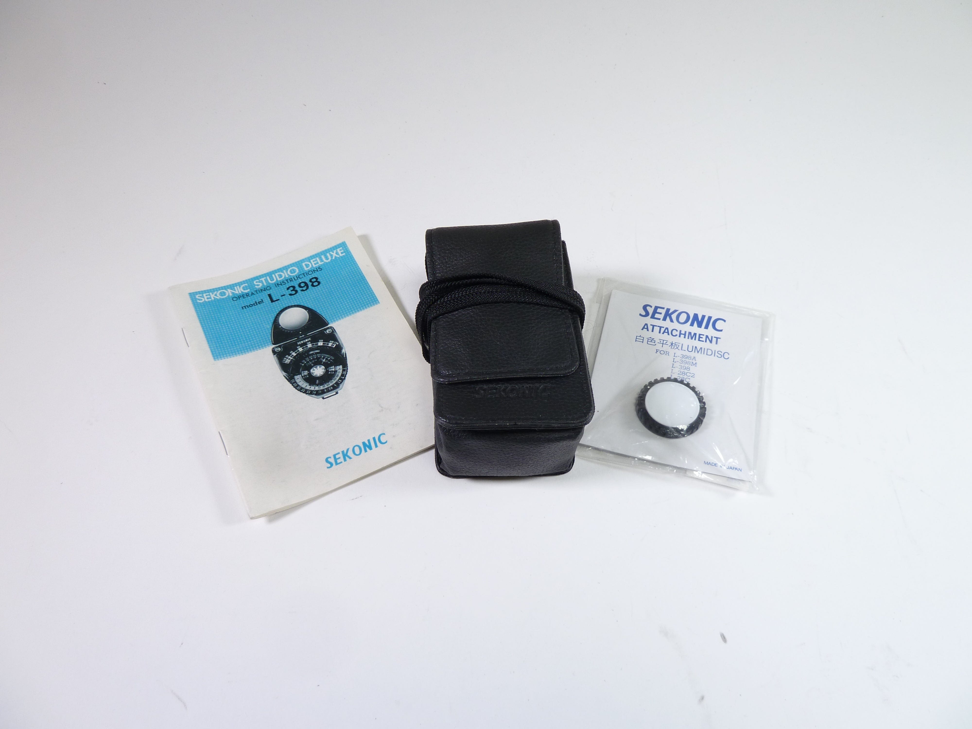 Sekonic Studio Deluxe L-398 Light Meter – Camera Exchange