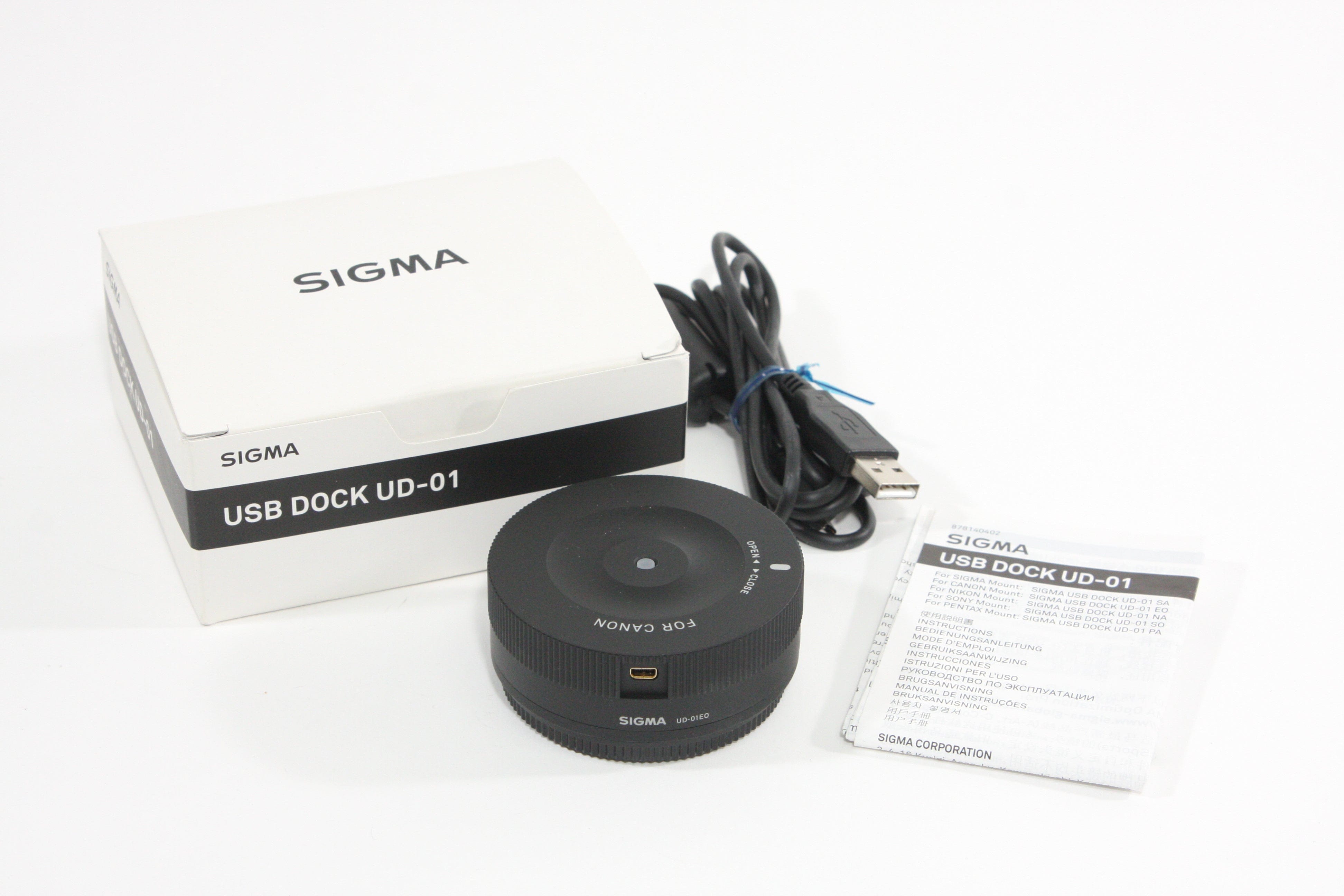 Sigma USB Dock UD-01 for Canon EF – Camera Exchange