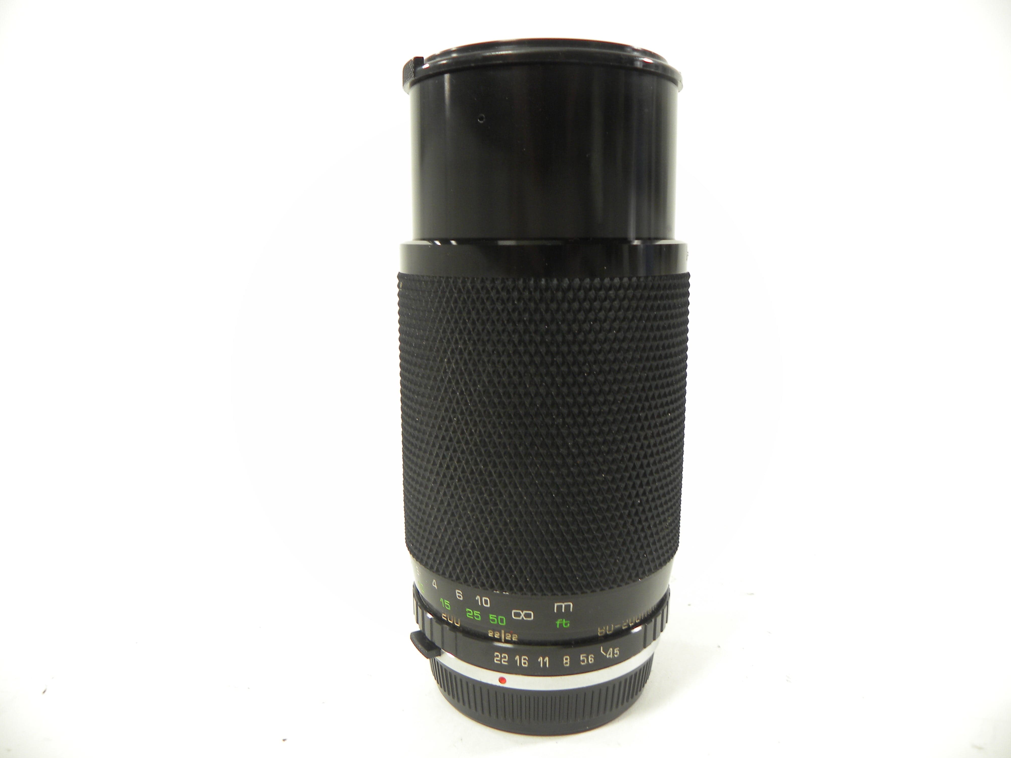 Soligor MC Zoom Macro C/D 80-200mm f4.5 Olympus OM Mount – Camera Exchange
