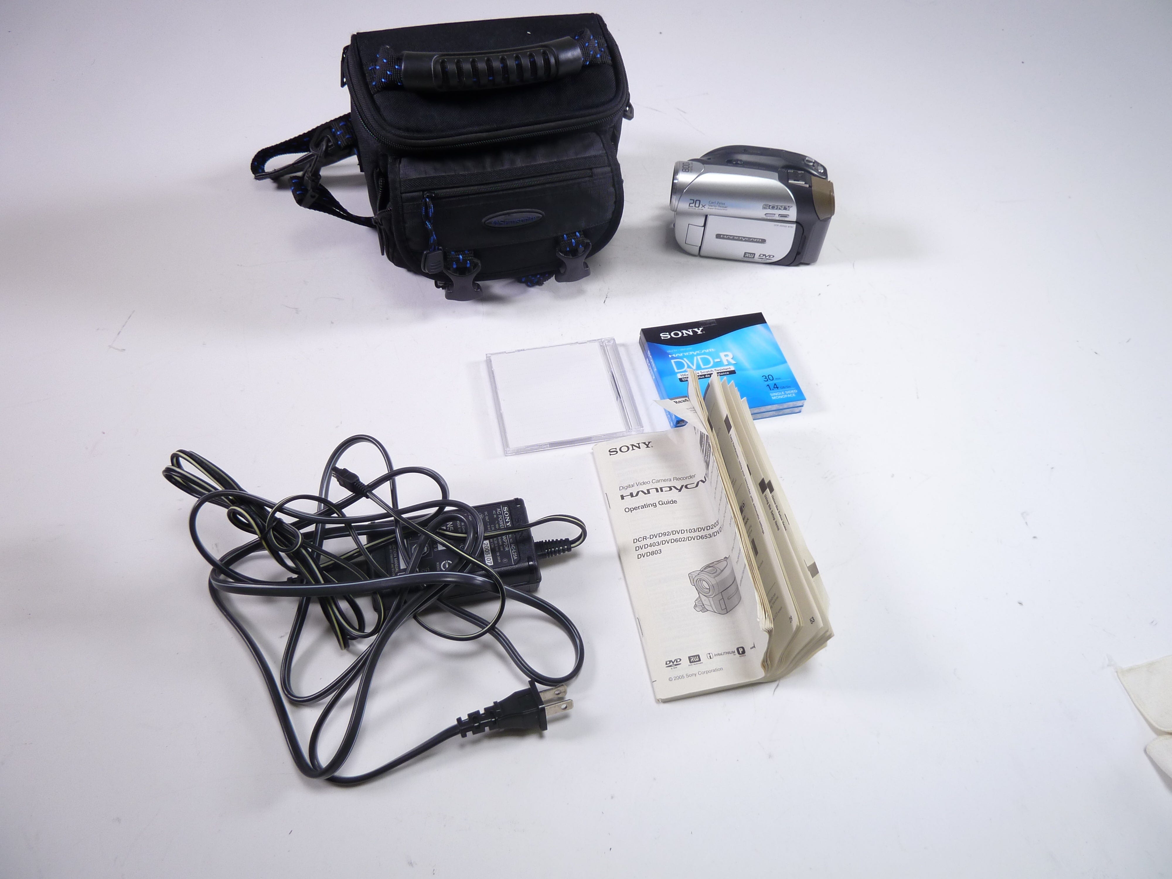 Sony DCR-DVD92 Handycam – Camera Exchange