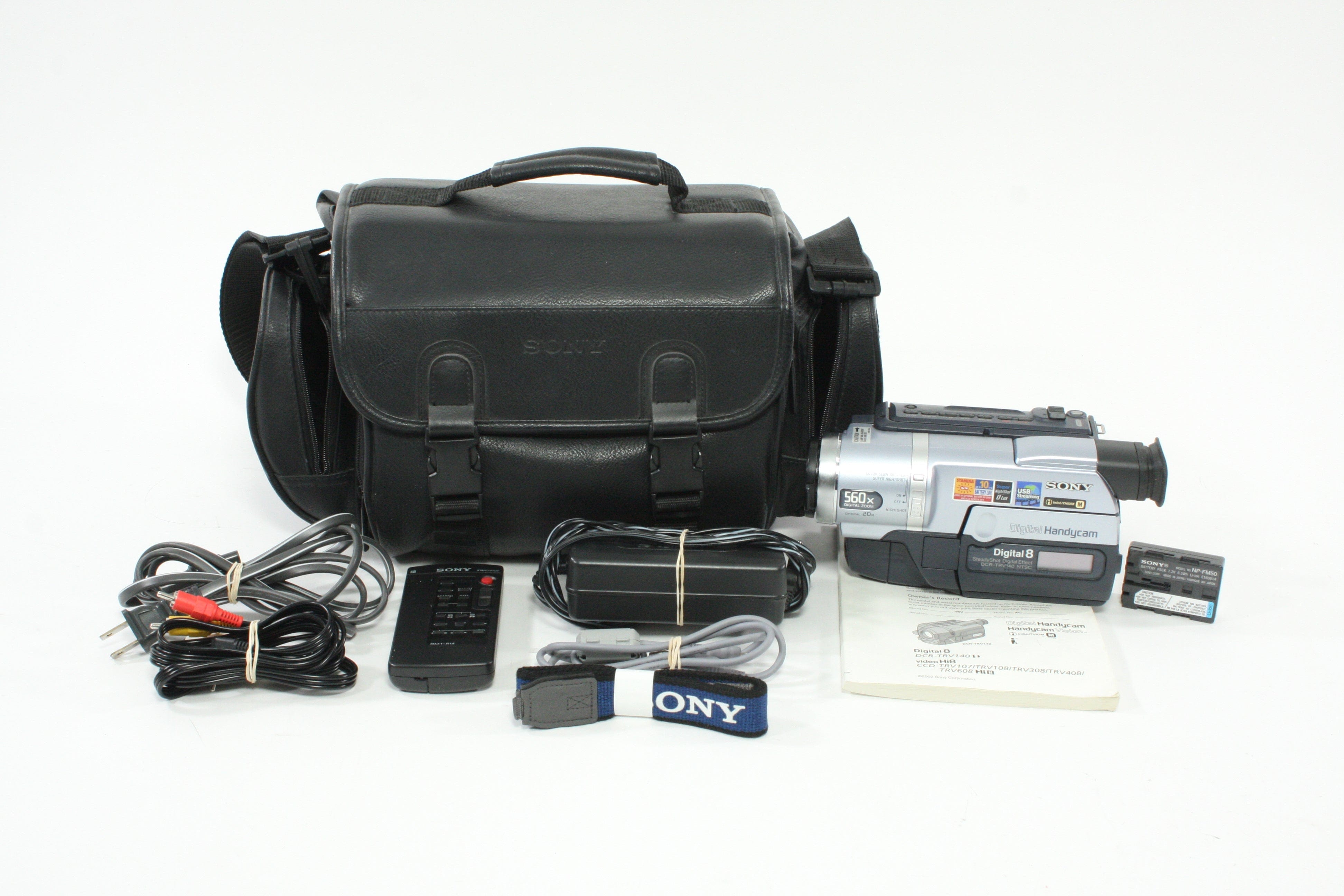 Sony Digital 8 Handycam DCR-TRV140 – Camera Exchange