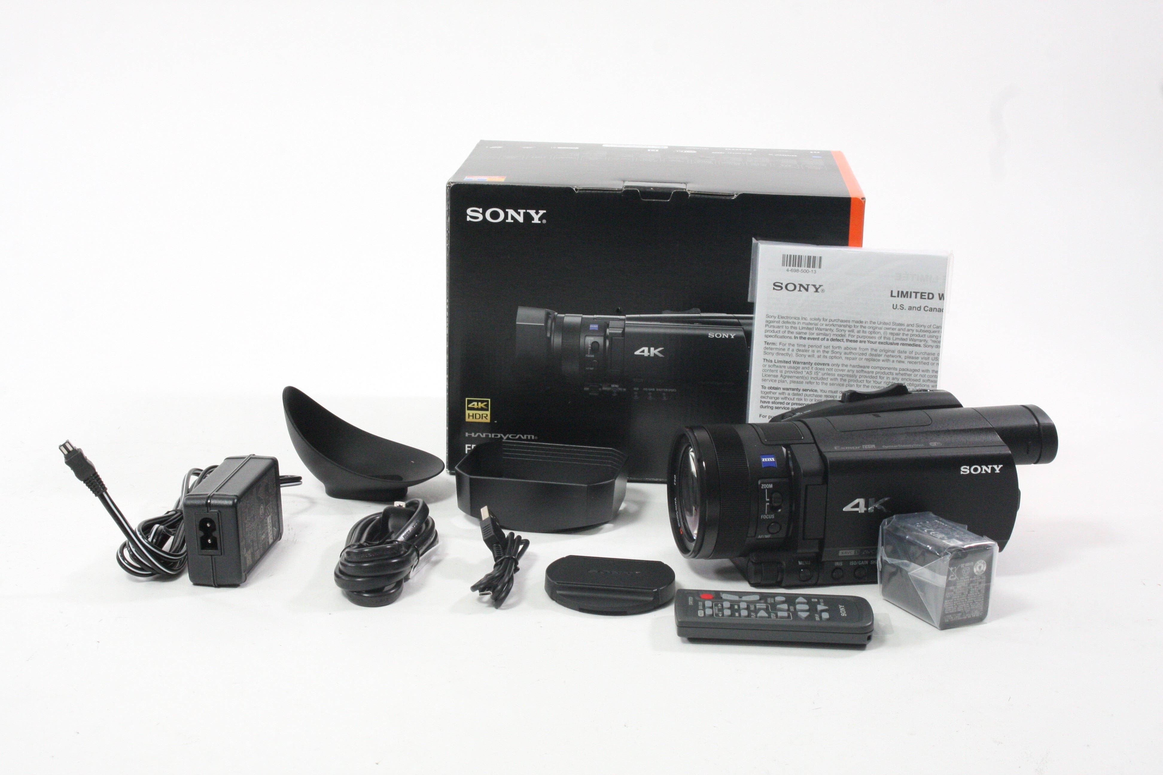 Sony FDR-AX700 Handycam IN BOX – Camera Exchange