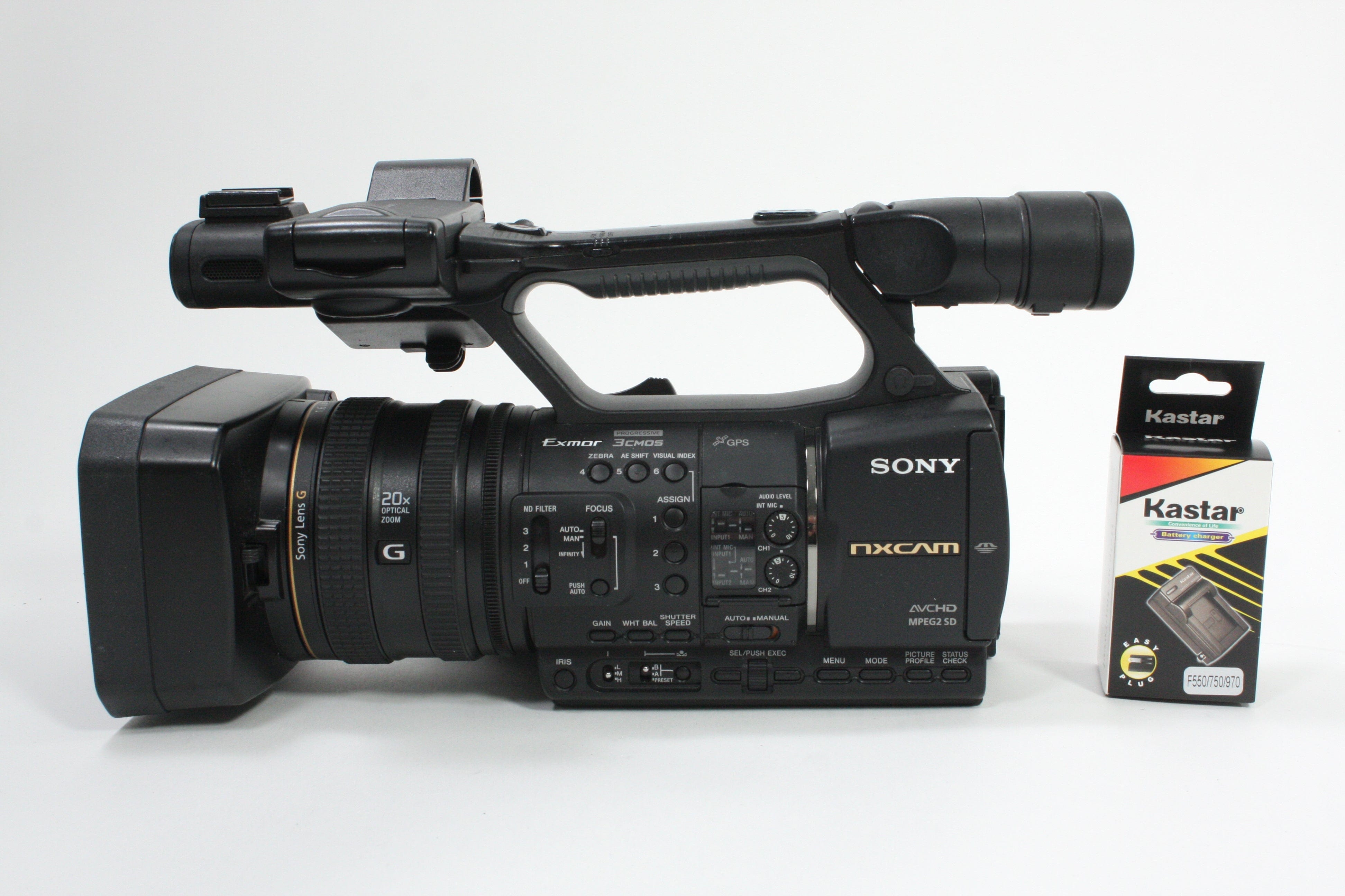 Sony HXR-NX5U NXCAM Professional Camcorder - 720 hours usage – Camera ...