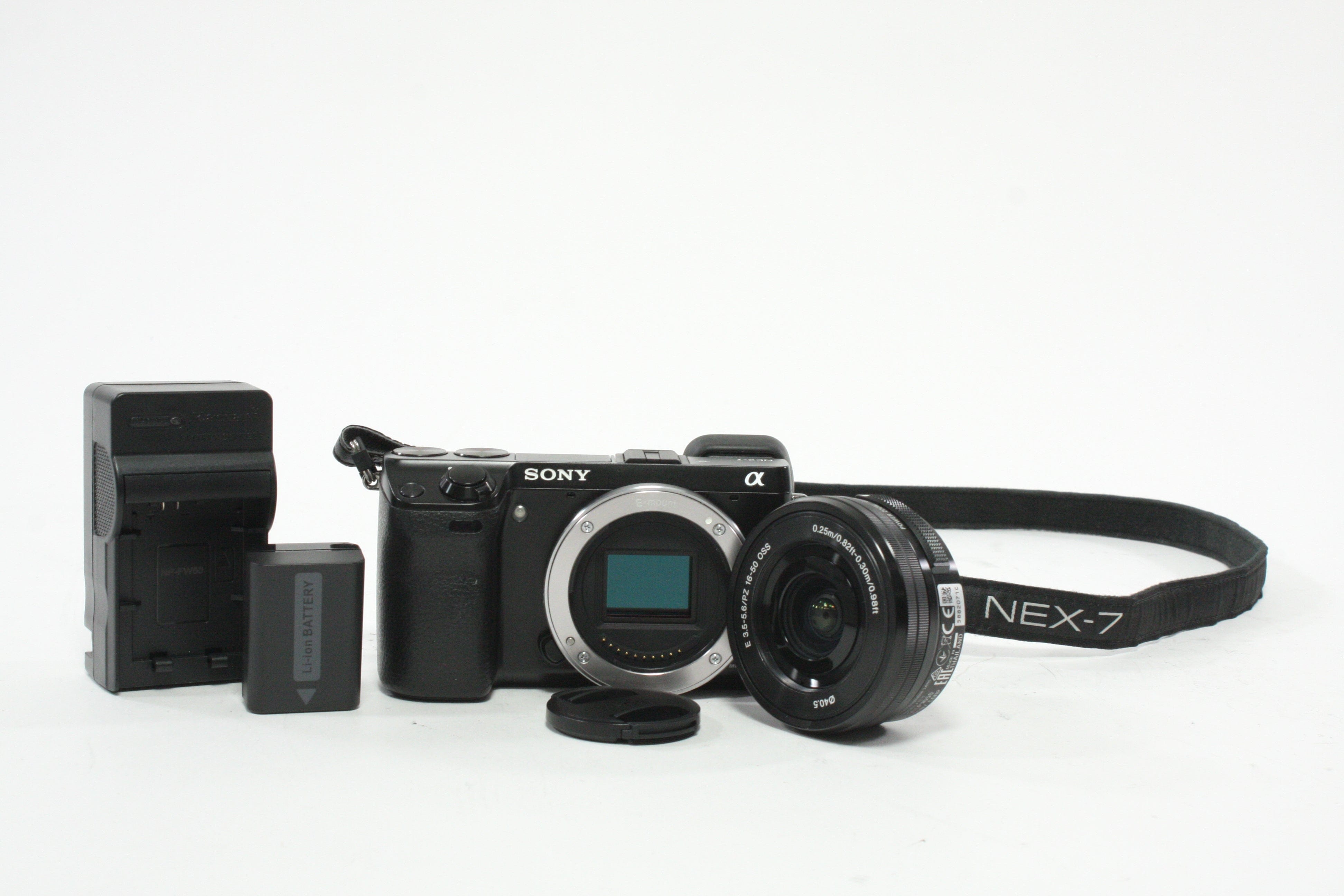 Sony NEX-7 Mirrorless Digital Camera with 16-20mm f/3.5-5.6 E OSS Shut ...