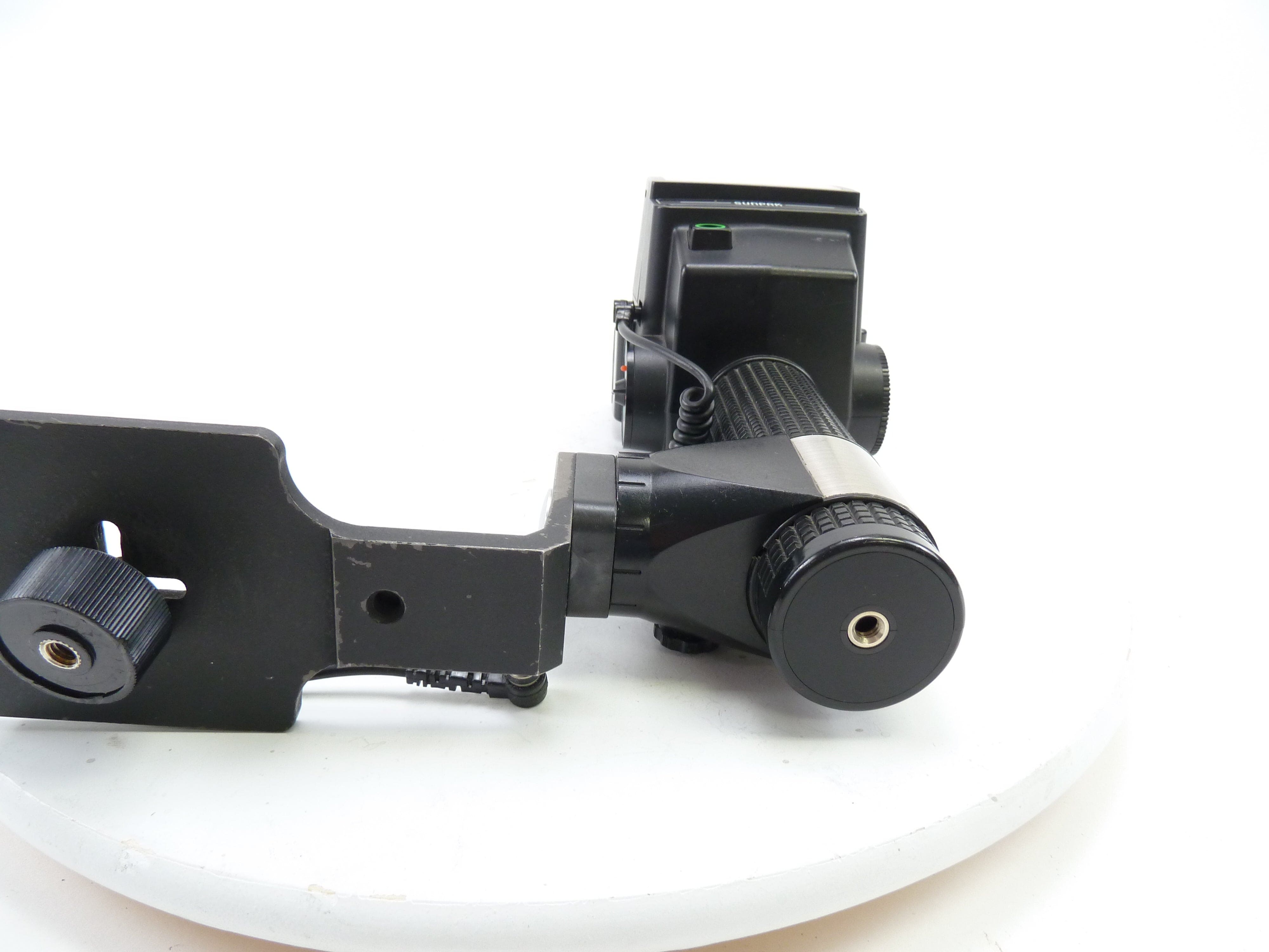 Sunpak Auto 522 Auto Thyristor Handle Mount Flash with brackets and co ...