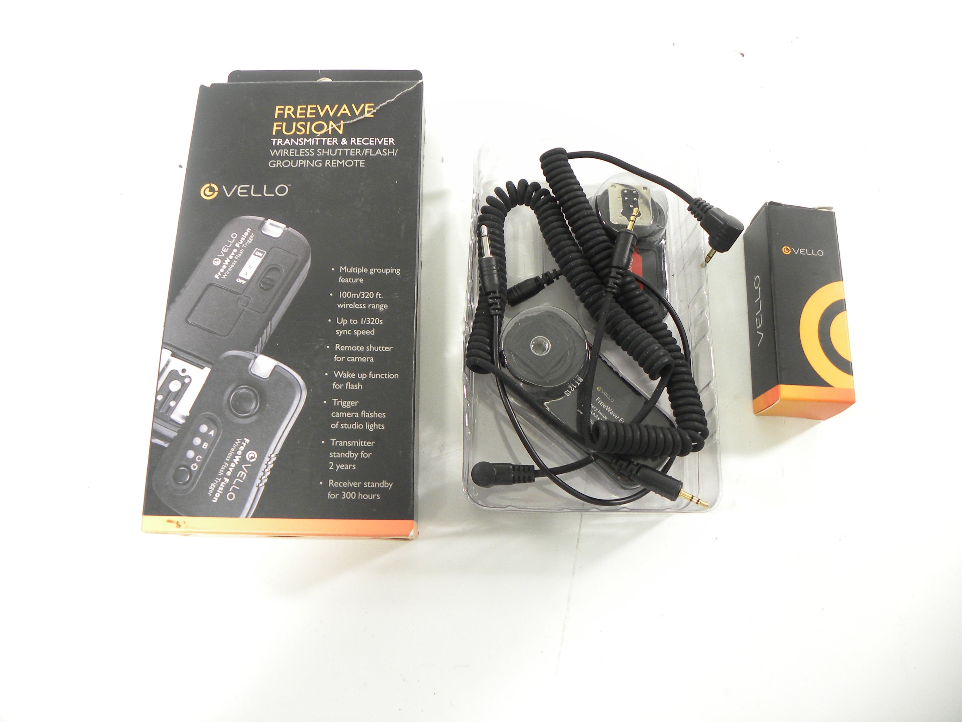 Vello Freewave Fusion Transmitter & Receiver – Camera Exchange