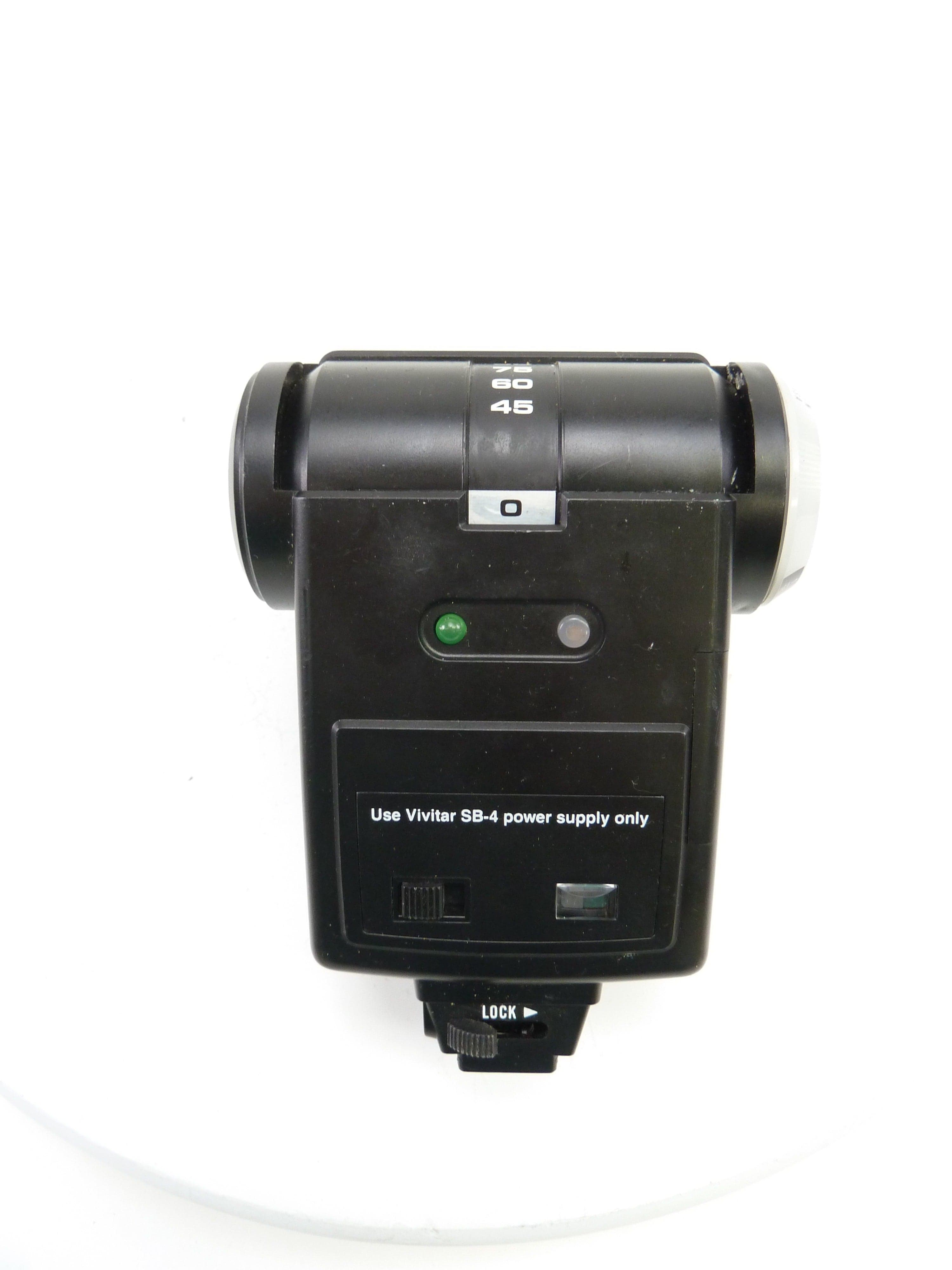 Vivitar 285 HV Thyristor Shoe Mount Flash with cords – Camera Exchange