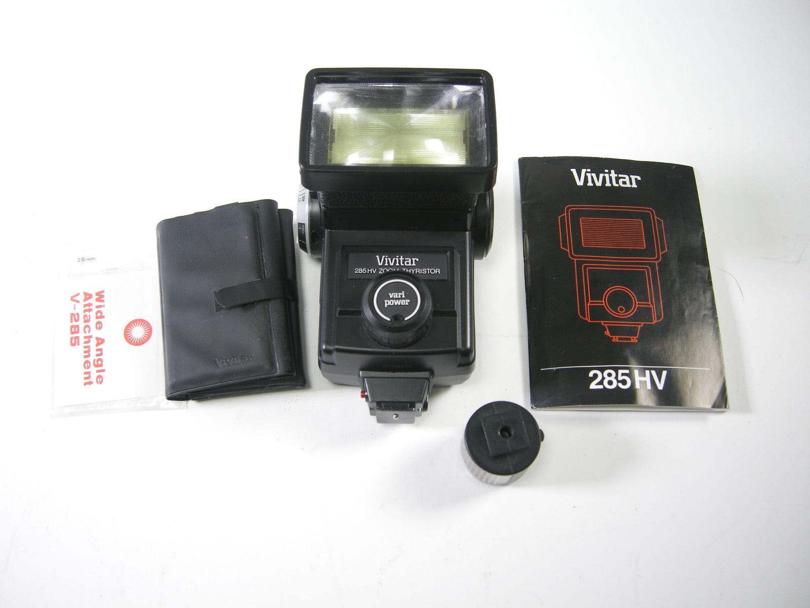 Vivitar 285 HV Zoom Thyristor Shoe Mt. flash – Camera Exchange