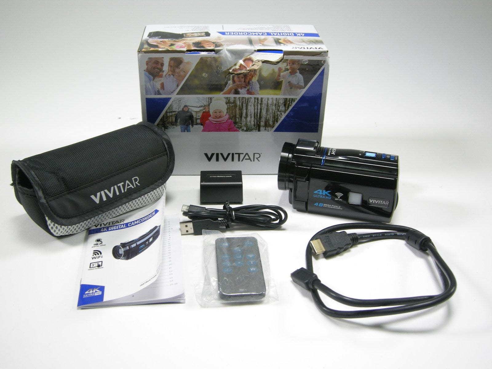 Vivitar 4K Ultra HD Camcorder 4.8mp – Camera Exchange