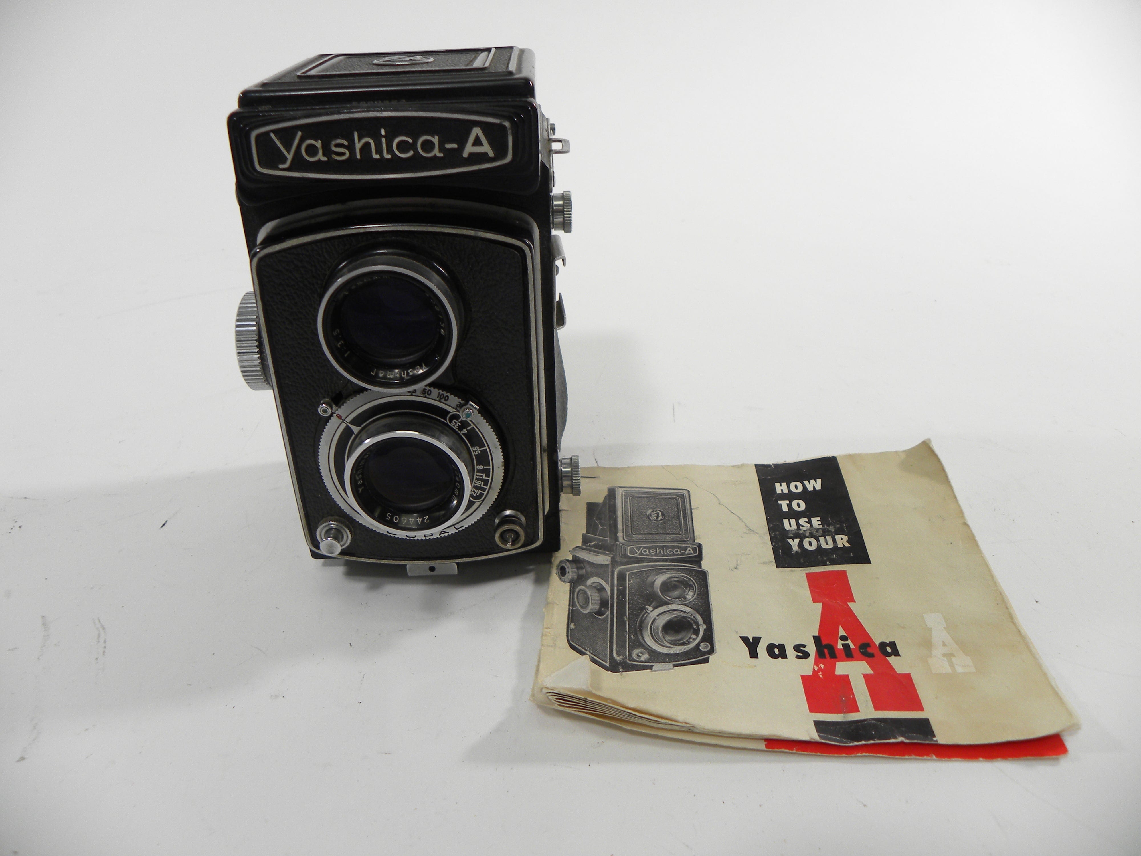 Yashica-A 120 Medium Format film camera AS IS (Parts) – Camera Exchange