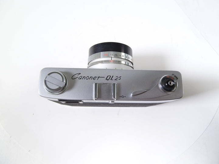 Canon Canonet QL25 With 45mm f/2.5 AS-IS/Parts/Repairs – Camera Exchange