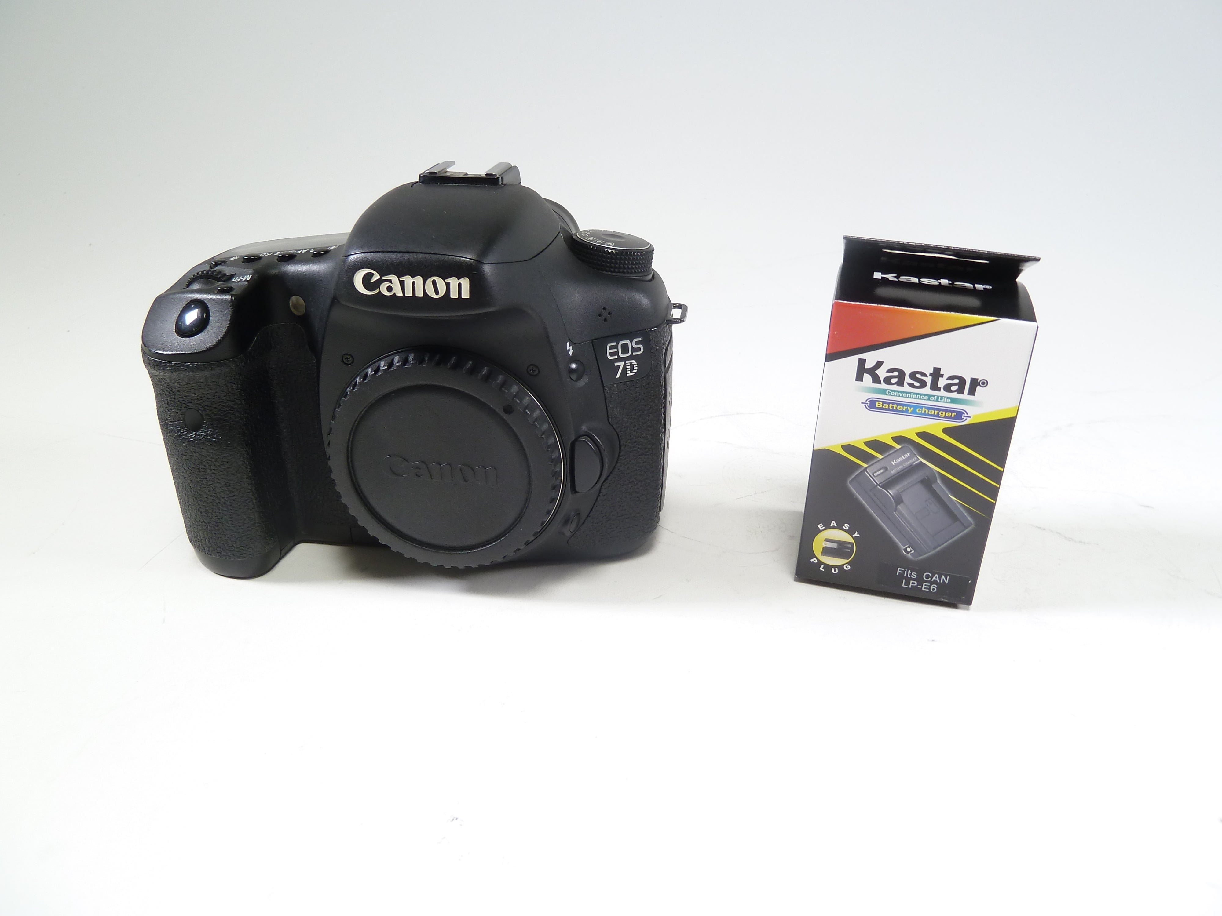 Canon EOS 7D Shutter Count 17154 - Wheel is Defective – Camera Exchange