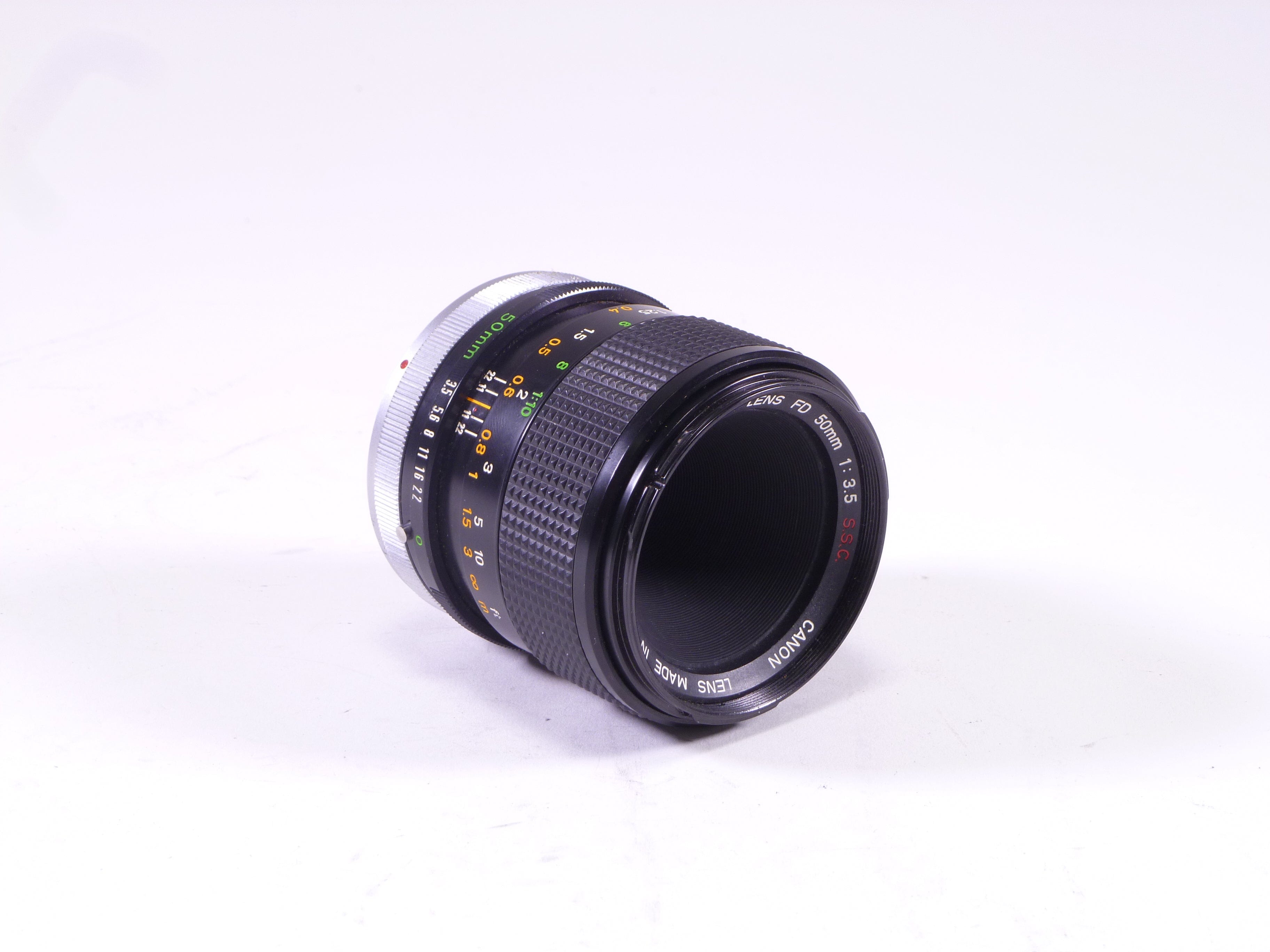 Canon FD 50mm F3.5 Macro Lens S.S.C. – Camera Exchange