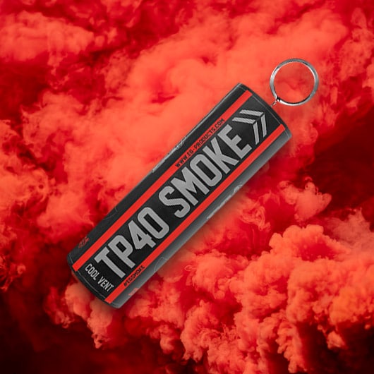 Enola Gaye TP40: Top Pull Smoke Grenade - Red – Camera Exchange