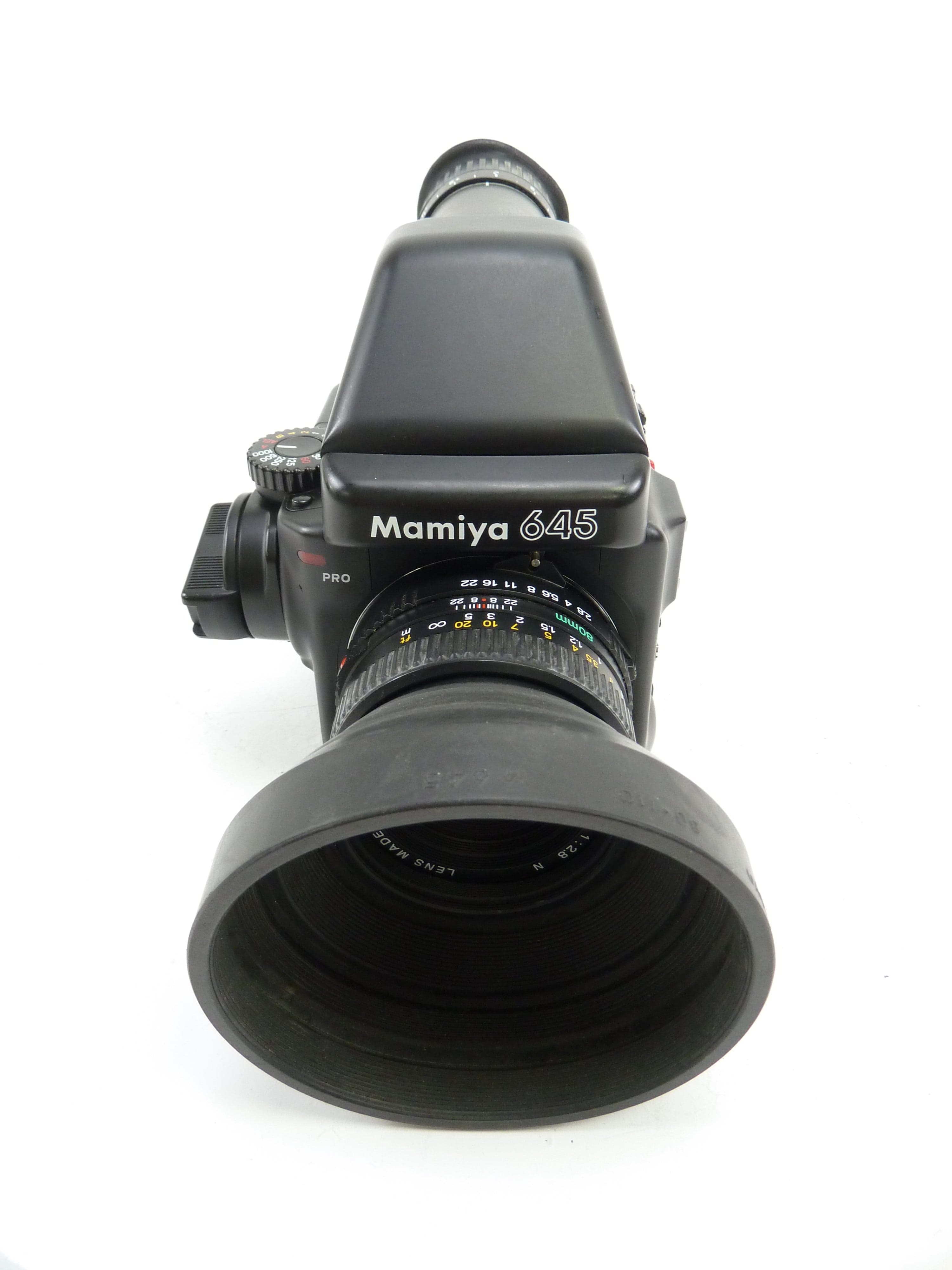 Mamiya 645 Pro Outfit with AE Finder, 120 Back, and 80MM F2.8 N lens ...