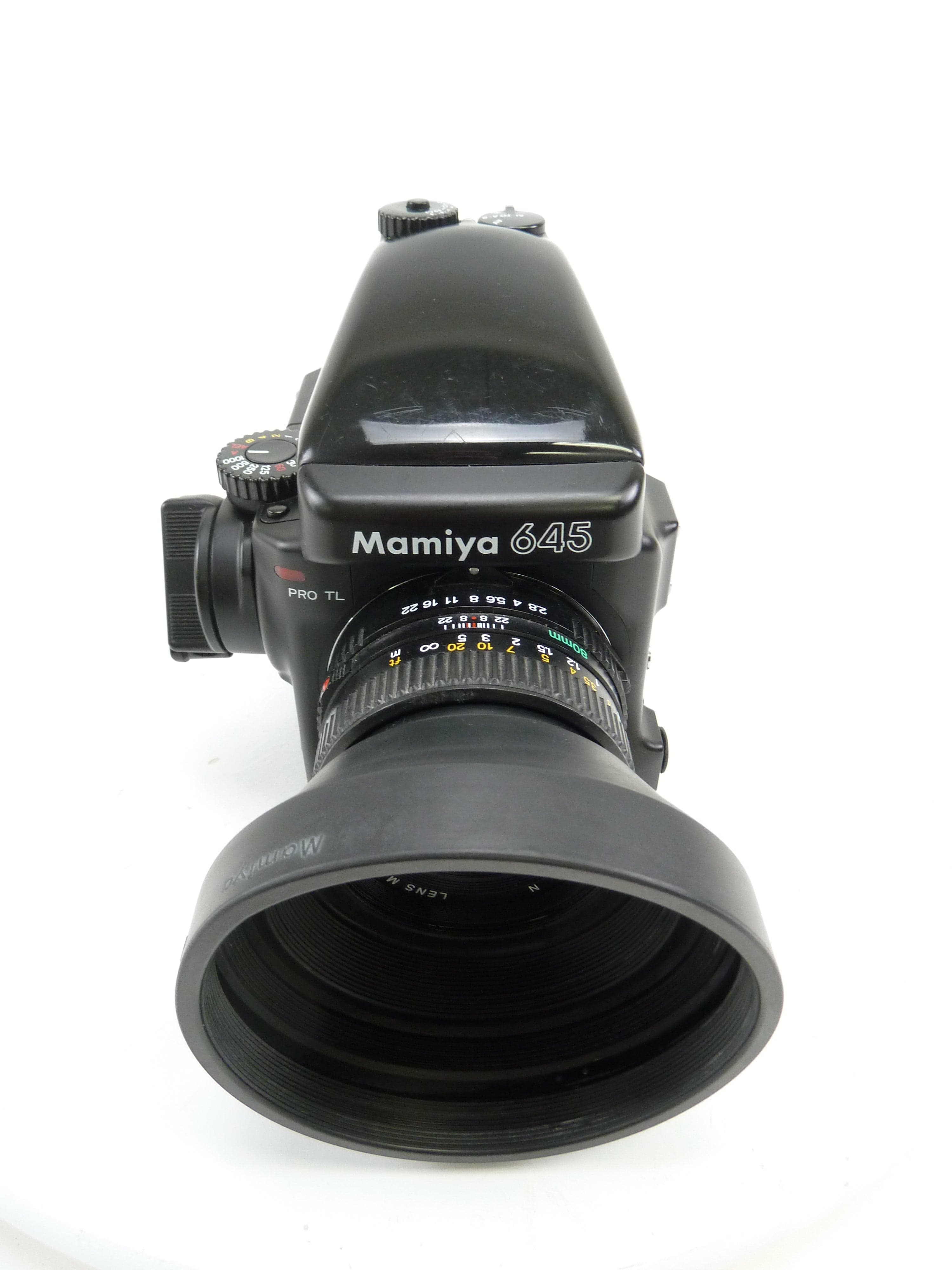 Mamiya 645 Pro TL Outfit with AE Prism Finder, 80MM F2.8 N, and Pro 12 ...