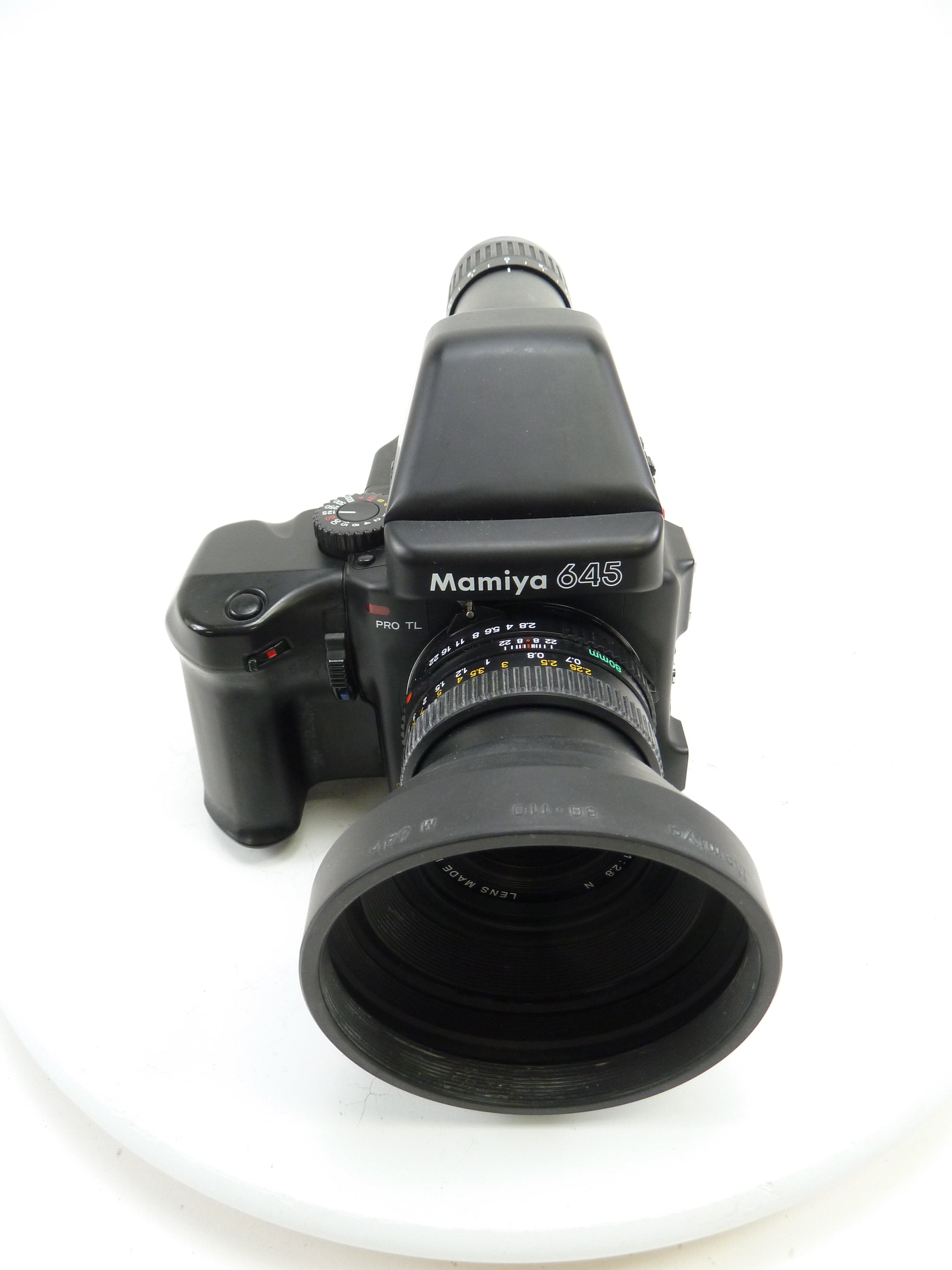 Mamiya 645 Pro TL SV Outfit with AE Finder, 80MM F2.8 N, Motor Drive ...
