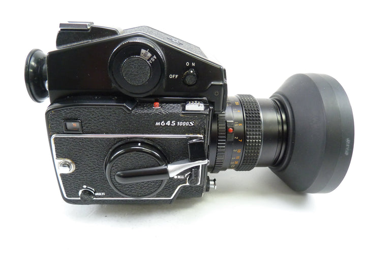 Mamiya M645 1000S Kit with CDS Prism Finder and 80MM F2.8 C Lens ...