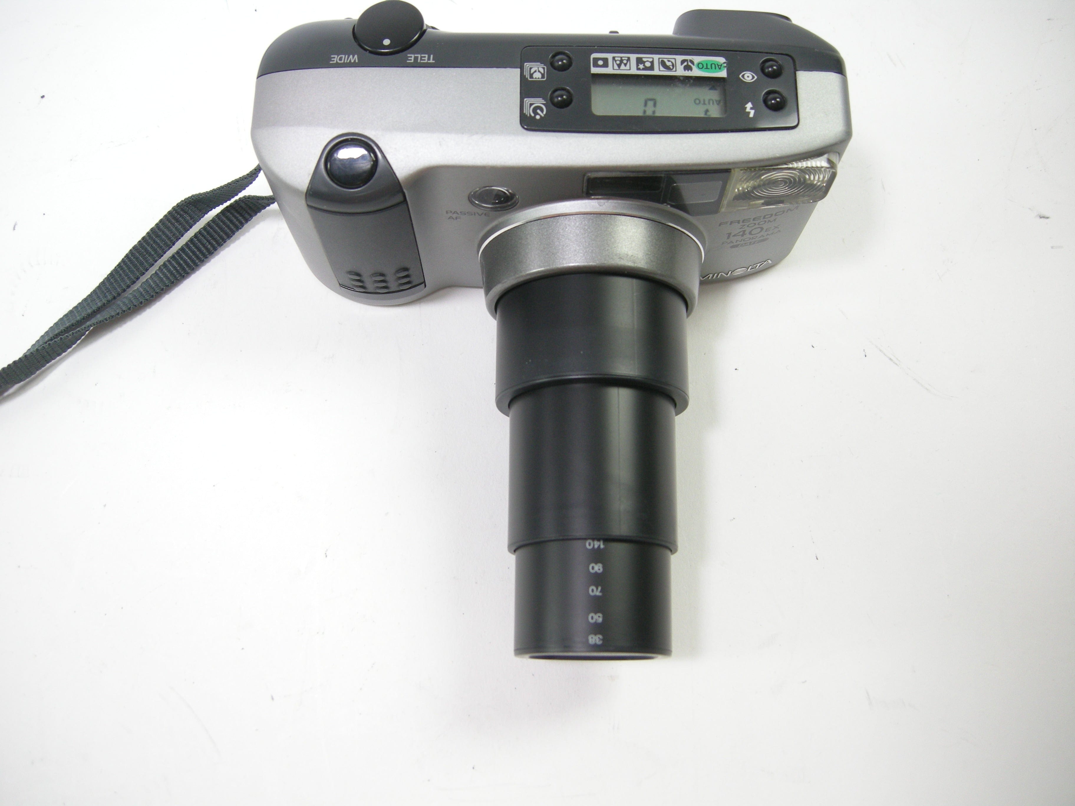 Minolta Freedom Zoom 140ex panorama date 35mm film camera – Camera Exchange