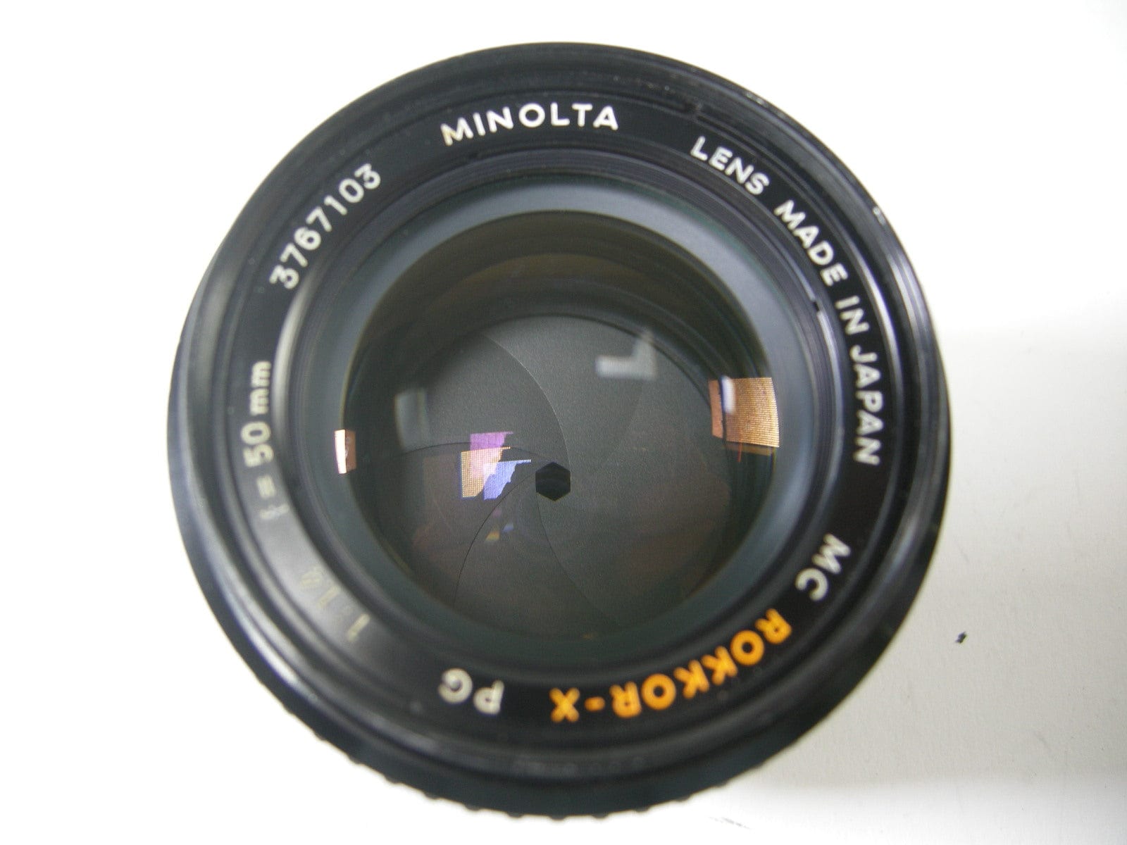 Minolta MC Rokkor-X PG 50mm f1.4 – Camera Exchange