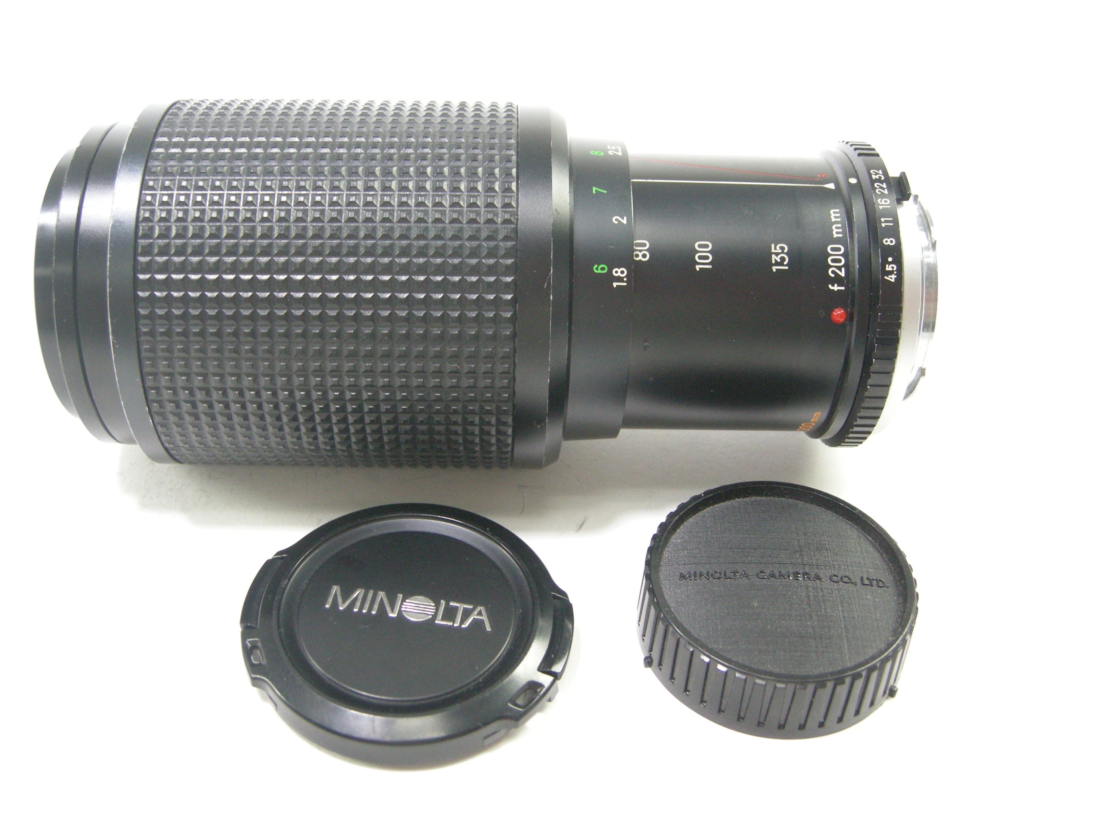 Minolta MC Rokkor Zoom 80-200mm f4.5 – Camera Exchange