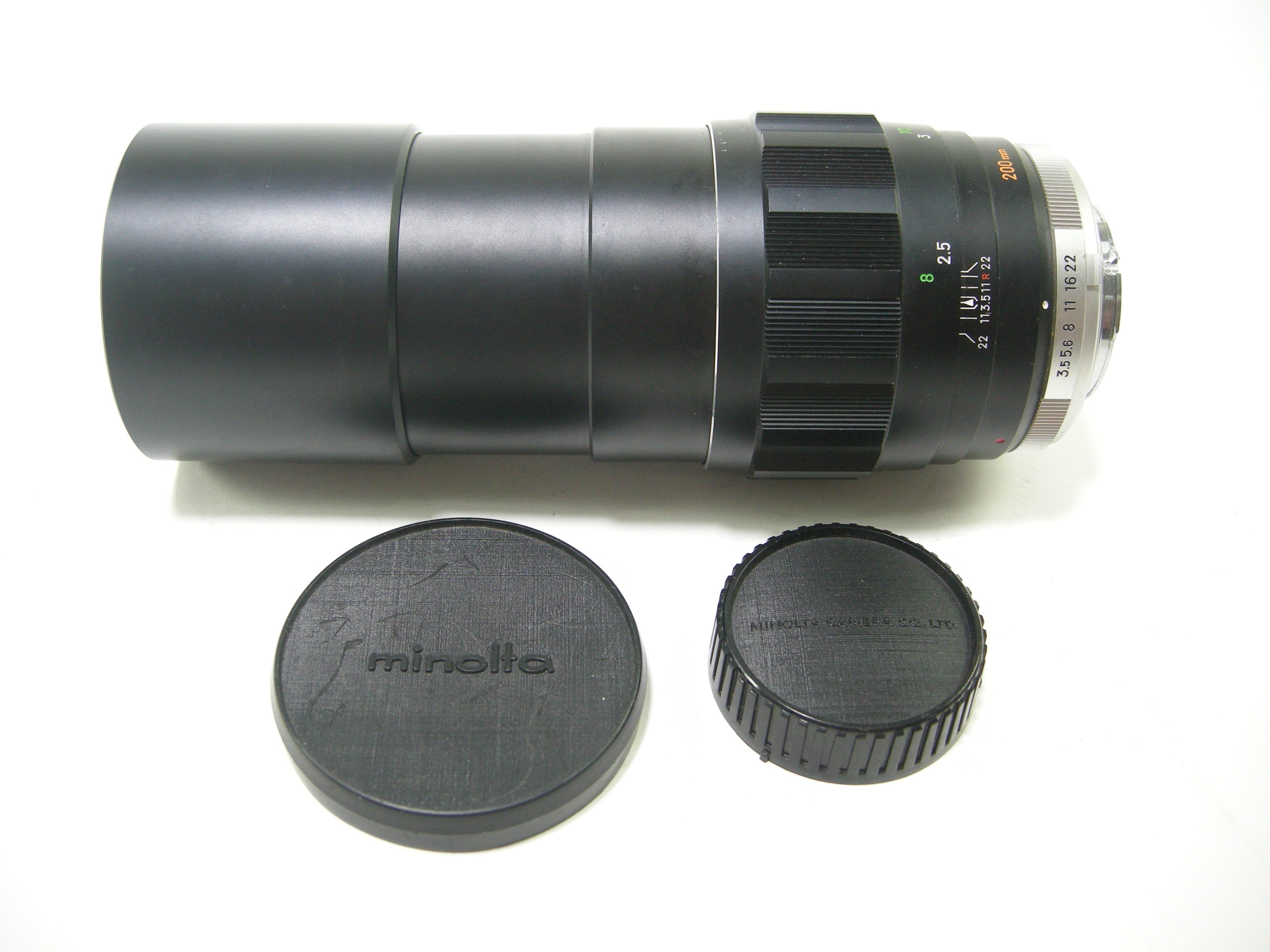 Minolta MC Tele Rokkor-QF 200mm f3.5 – Camera Exchange