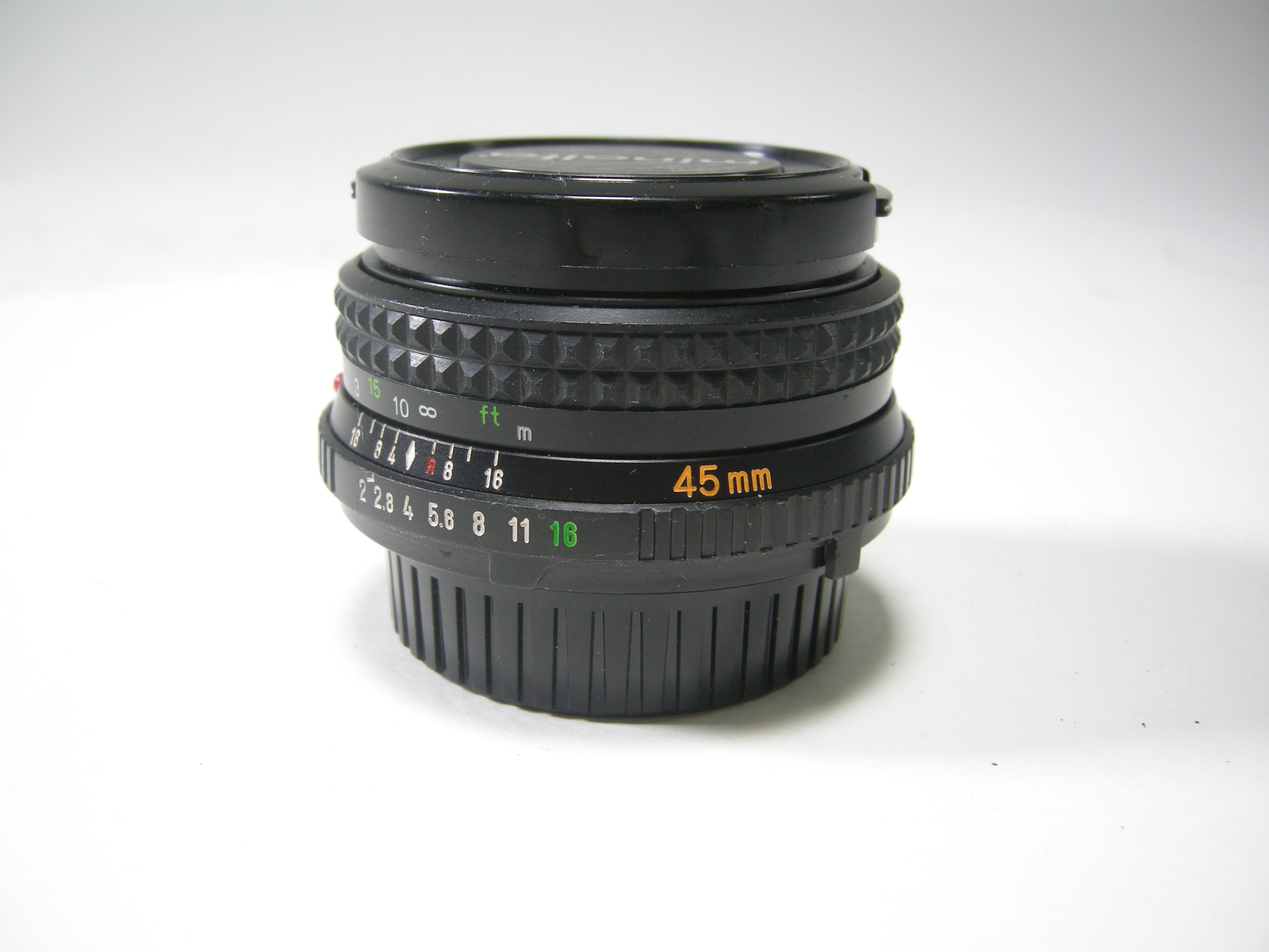 Minolta MD Rokkor-X 45mm f2 lens – Camera Exchange