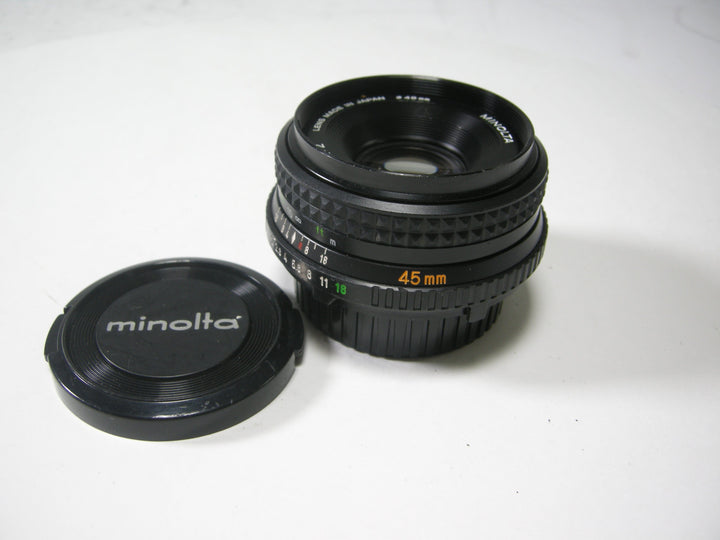 Minolta MD Rokkor-X 45mm f2 lens – Camera Exchange