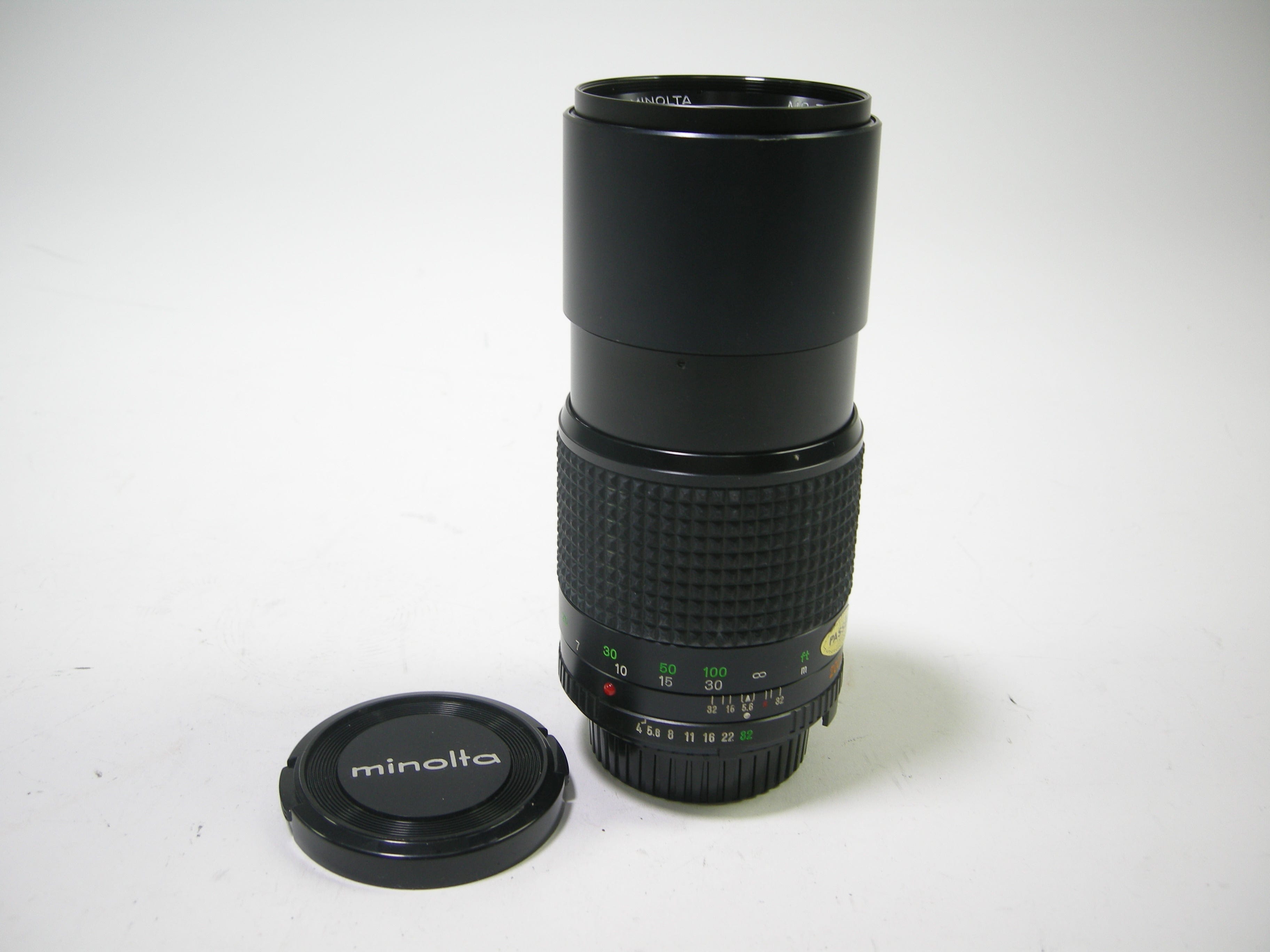 Minolta MD Tele Rokkor-X 200mm f4 – Camera Exchange
