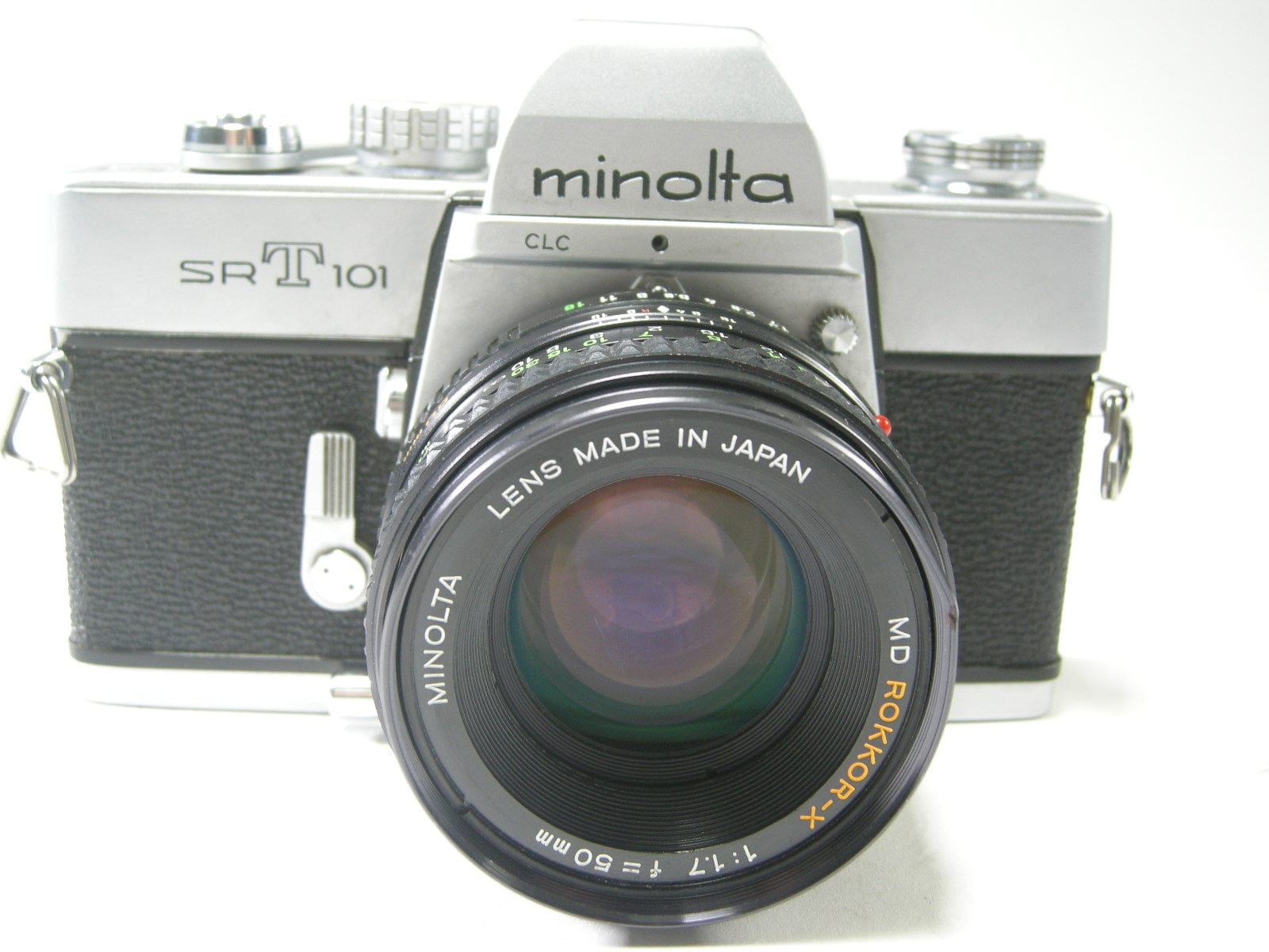 Minolta SRT 101 35mm SLR w/MD Rokkor-X 50mm f1.7 – Camera Exchange