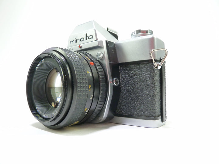 Minolta SRT MC II 35mm Film SLR Camera w/ 50mm f/1.7 Lens – Camera Exchange