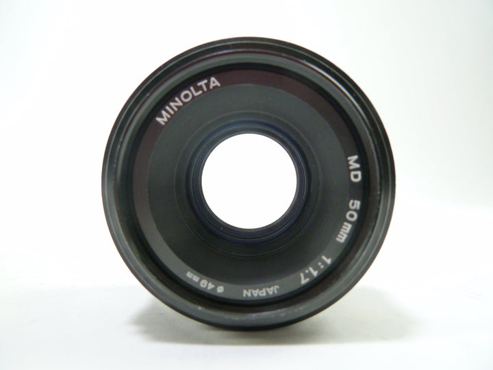 Minolta SRT MC II 35mm Film SLR Camera w/ 50mm f/1.7 Lens – Camera Exchange