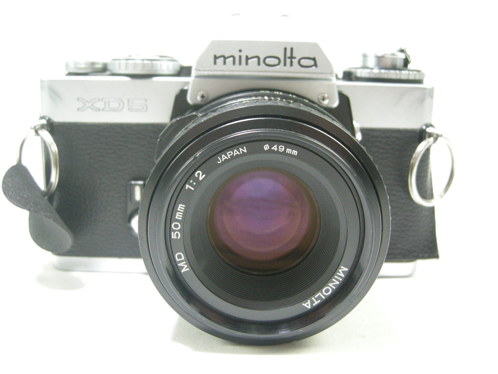 Minolta XD5 35mm SLR w/50mm f2 – Camera Exchange